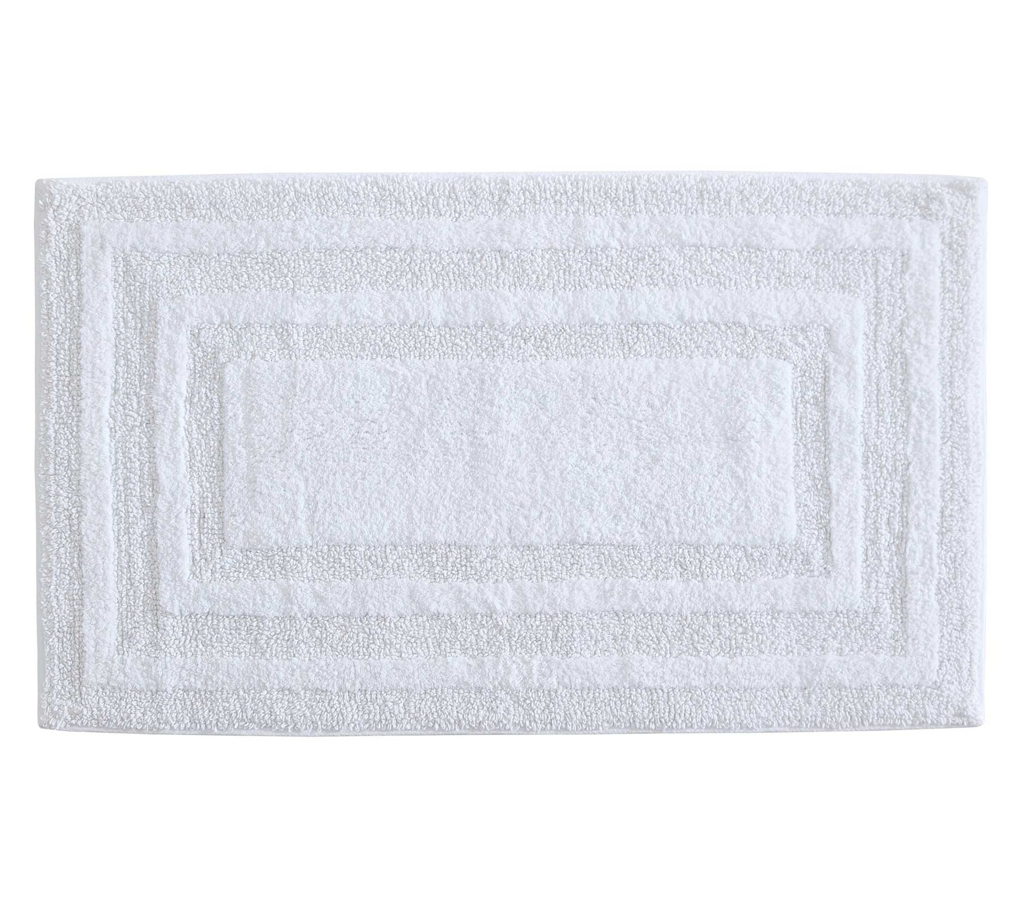 Eddie Bauer Logan White Bath Rug - QVC.com