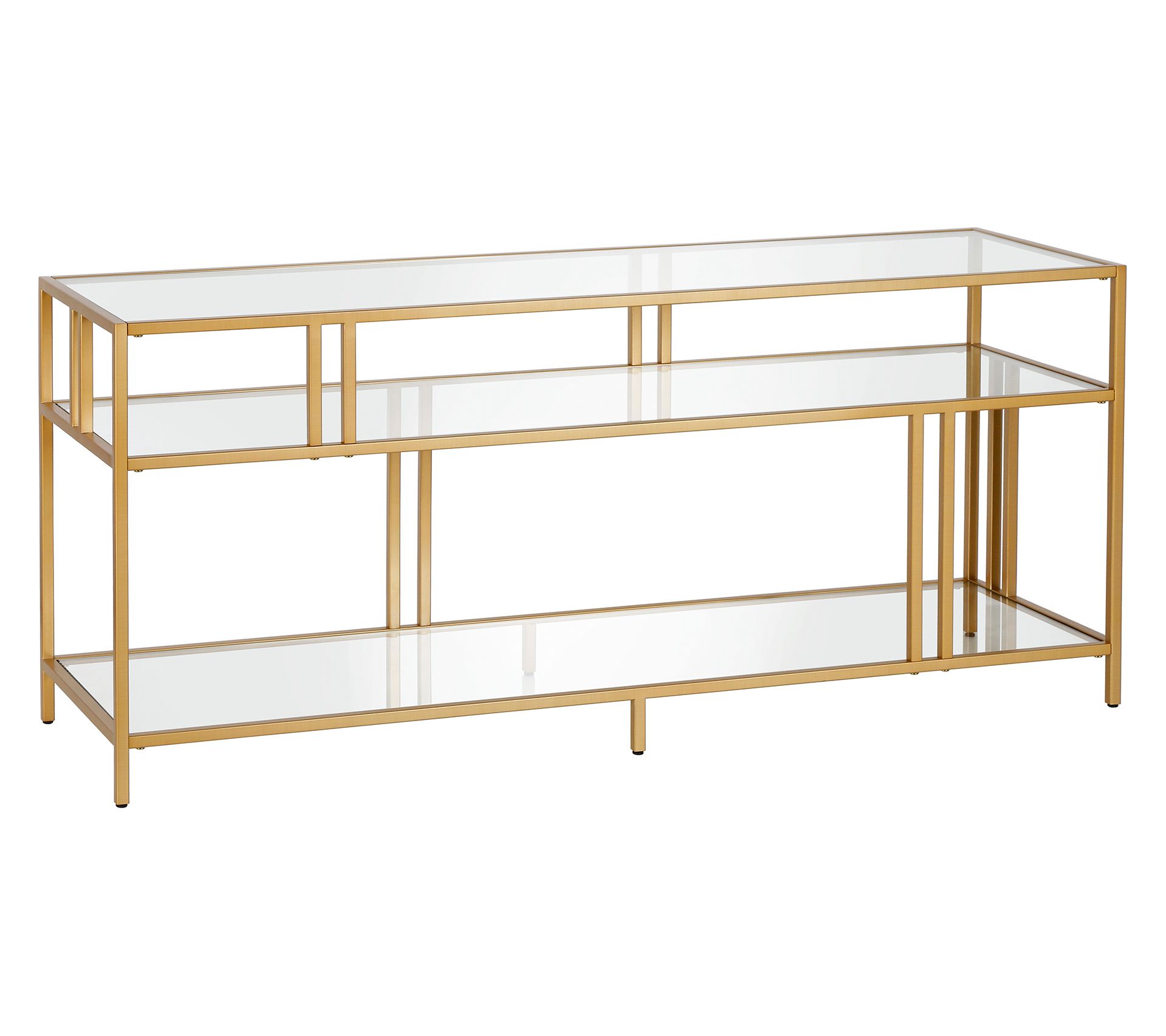 Hudson&Canal Cortland Rectangular TV Stand - QVC.com