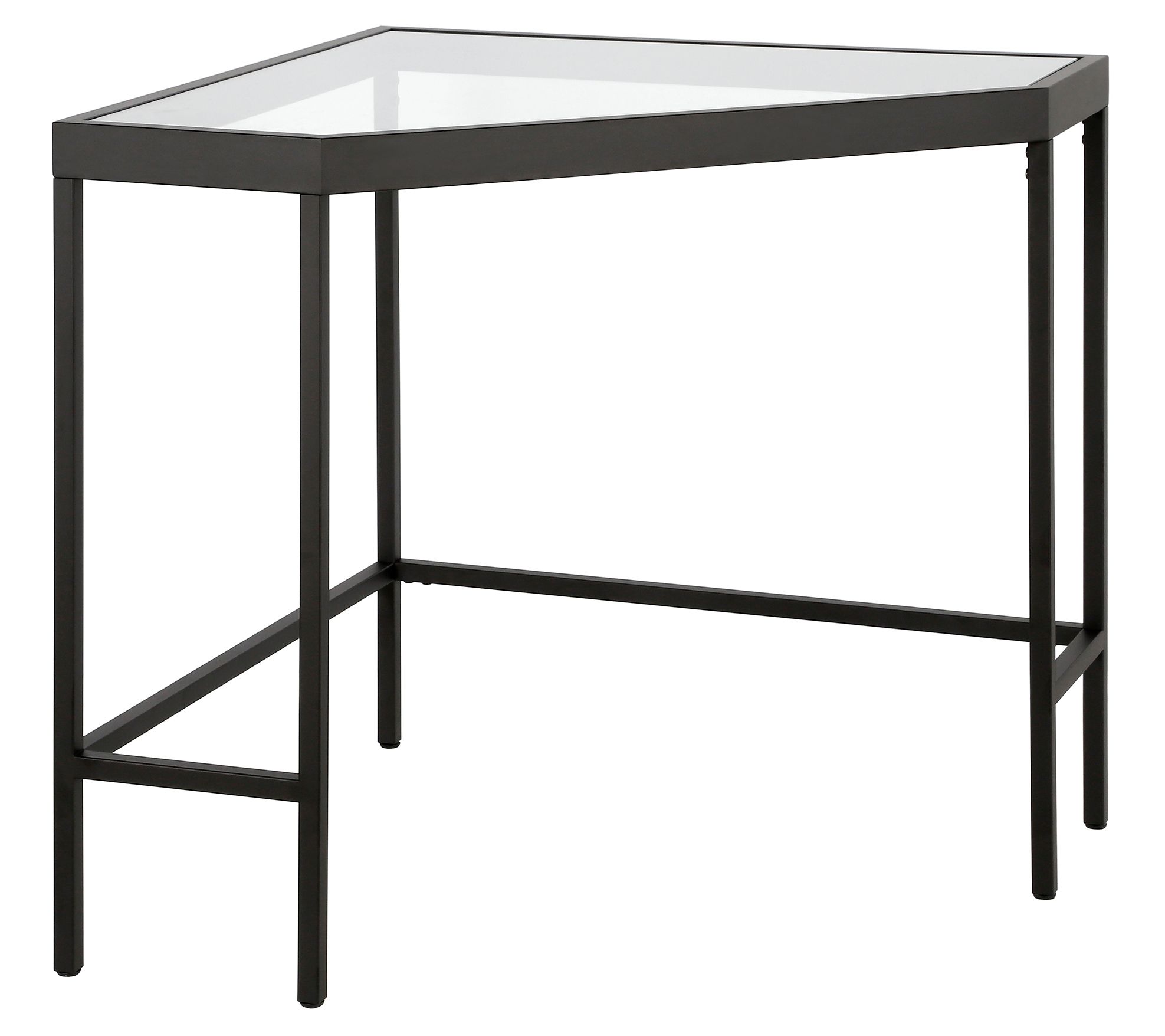 Hudson & Canal Alexis 42'' Wide Pentagon Corner Desk - QVC.com