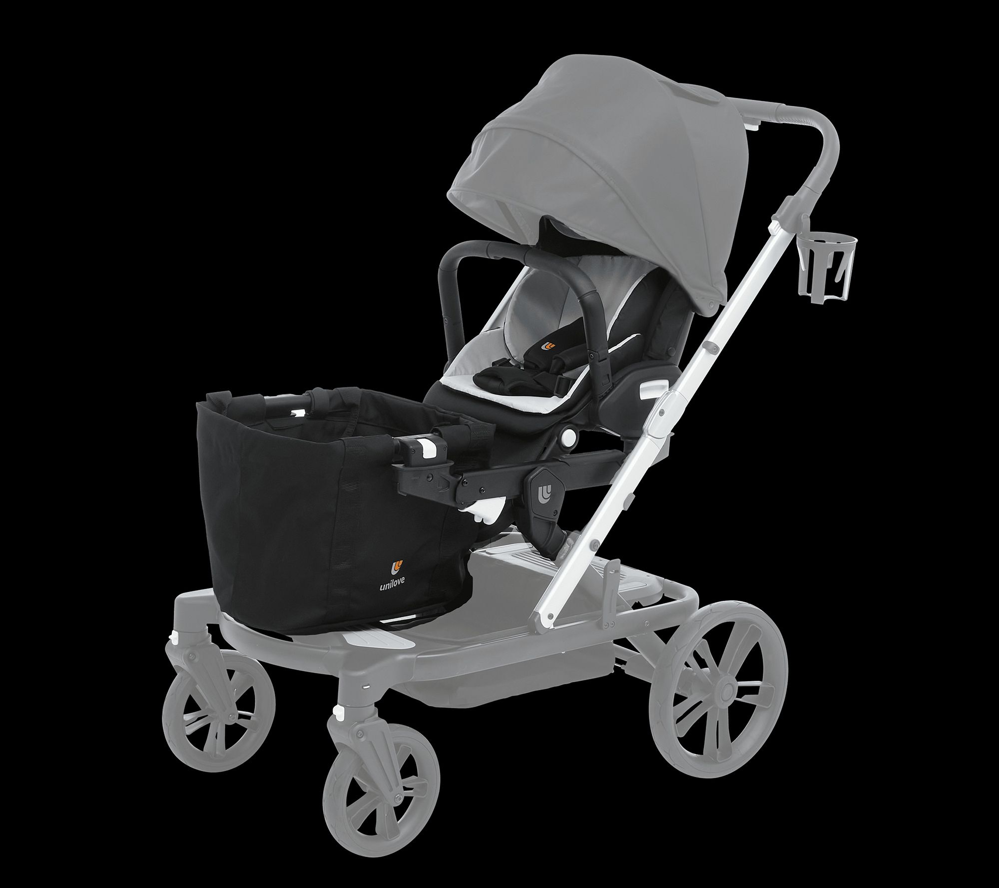 Unilove Trio Trolly Wagon Stroller Bundle - QVC.com