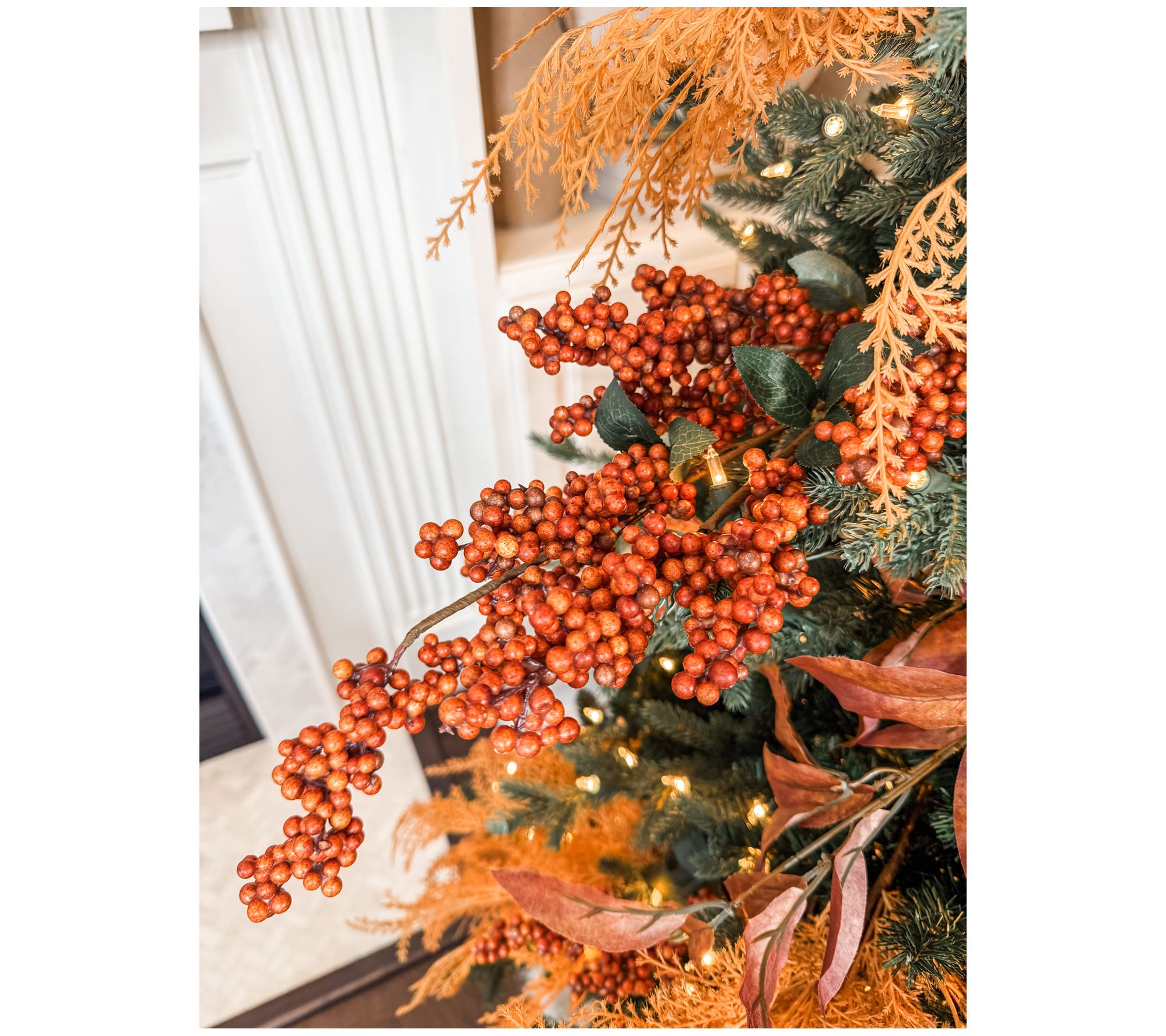 "As Is" Simply Stunning Set of 3 Harvest Berry Clusters by Janine Graff ...