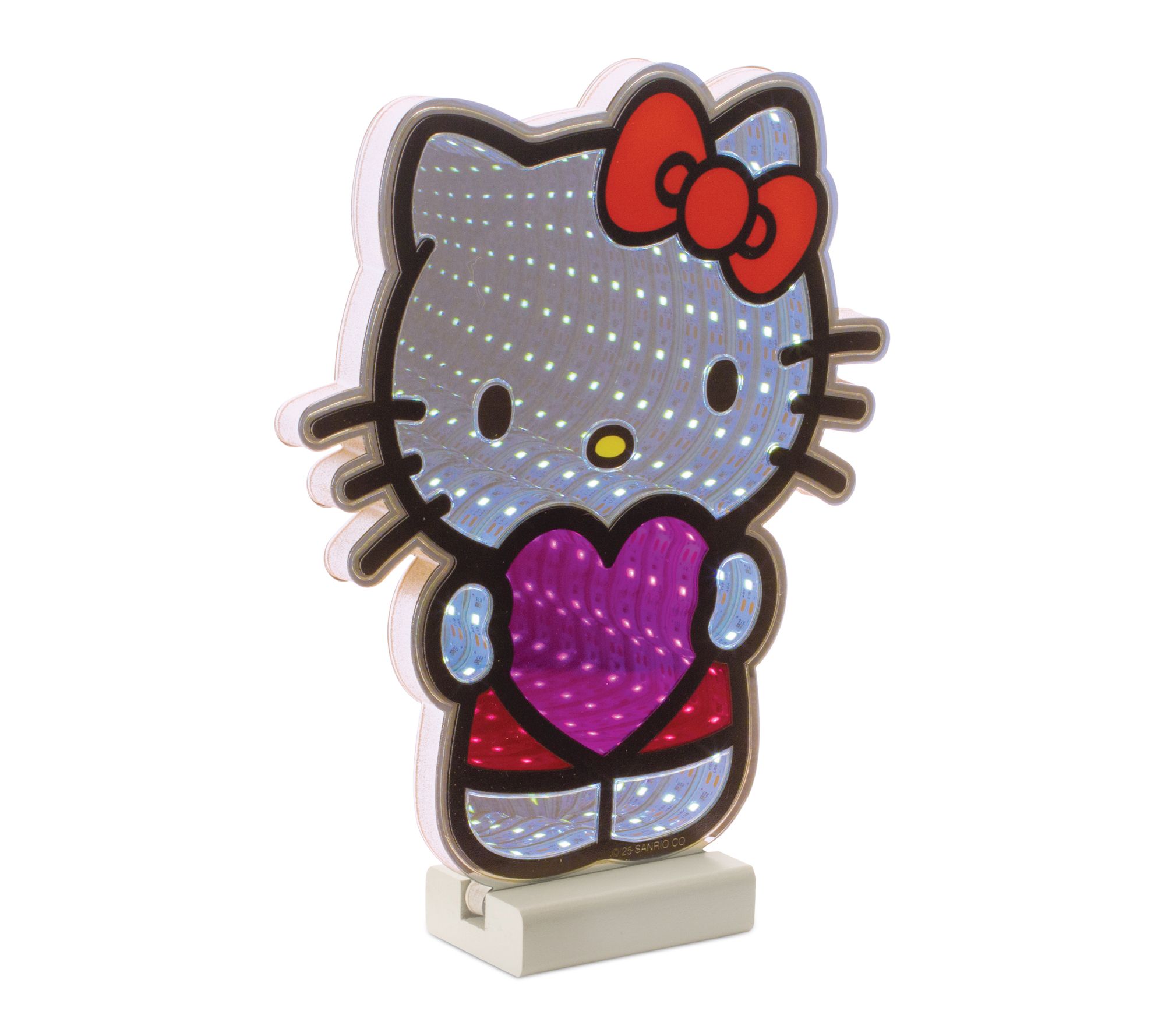 Melrose International Hello Kitty Heart Ekkolight 9.5"H - QVC.com