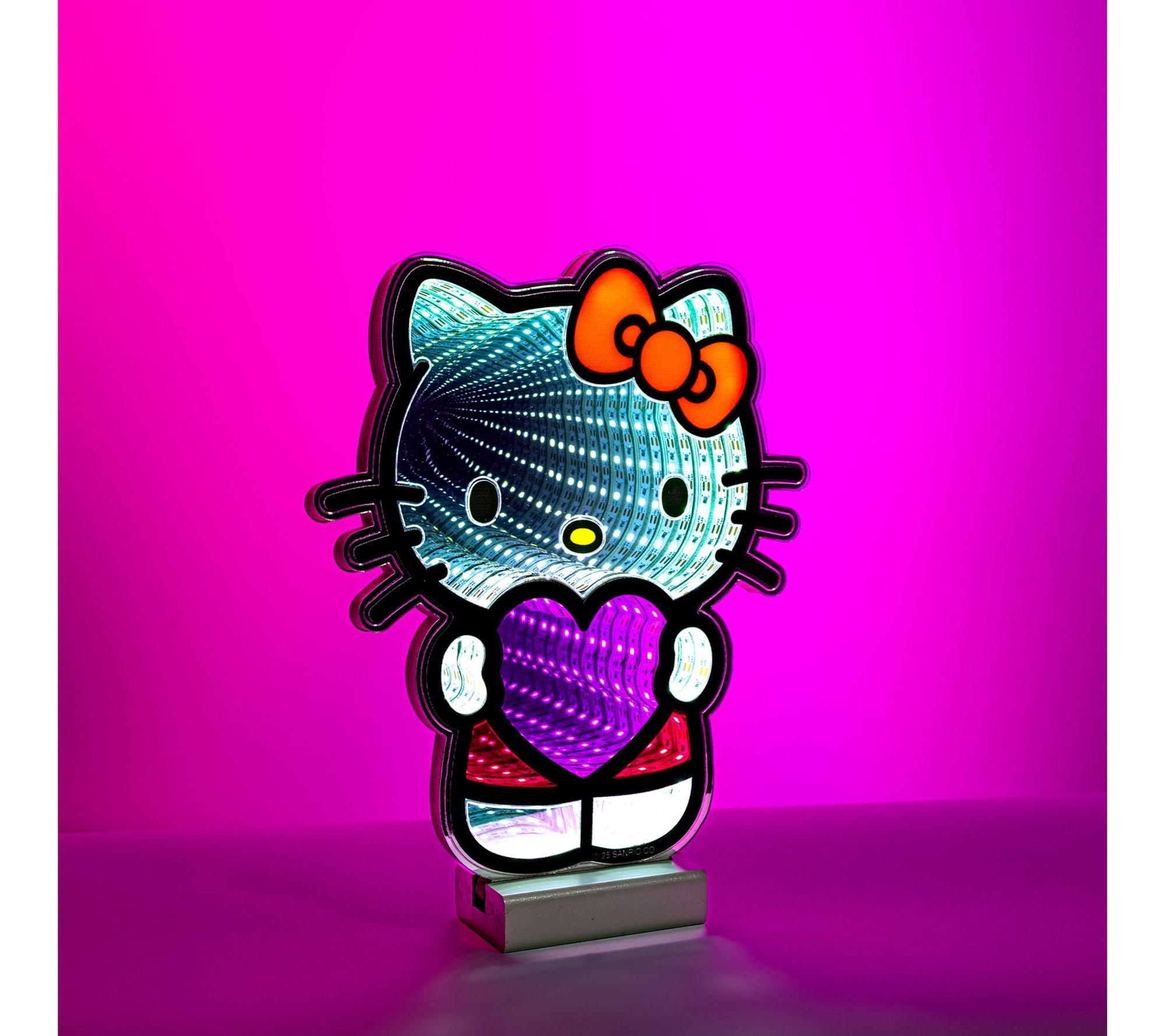 Melrose International Hello Kitty Heart Ekkolight 9.5"H - QVC.com