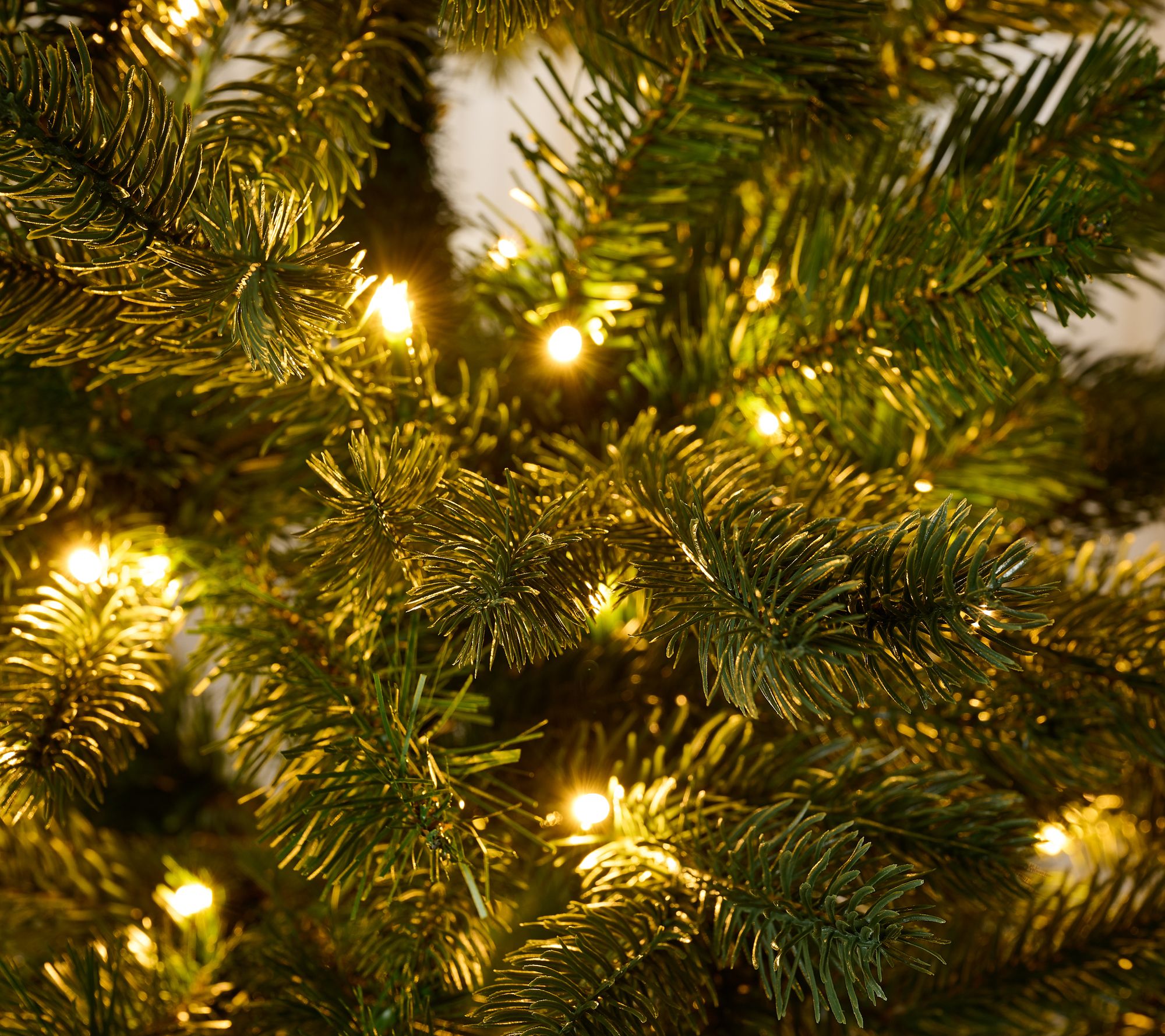 "As Is" 3' Twinkling Fresh Cut Spruce Tree by Valerie - QVC.com