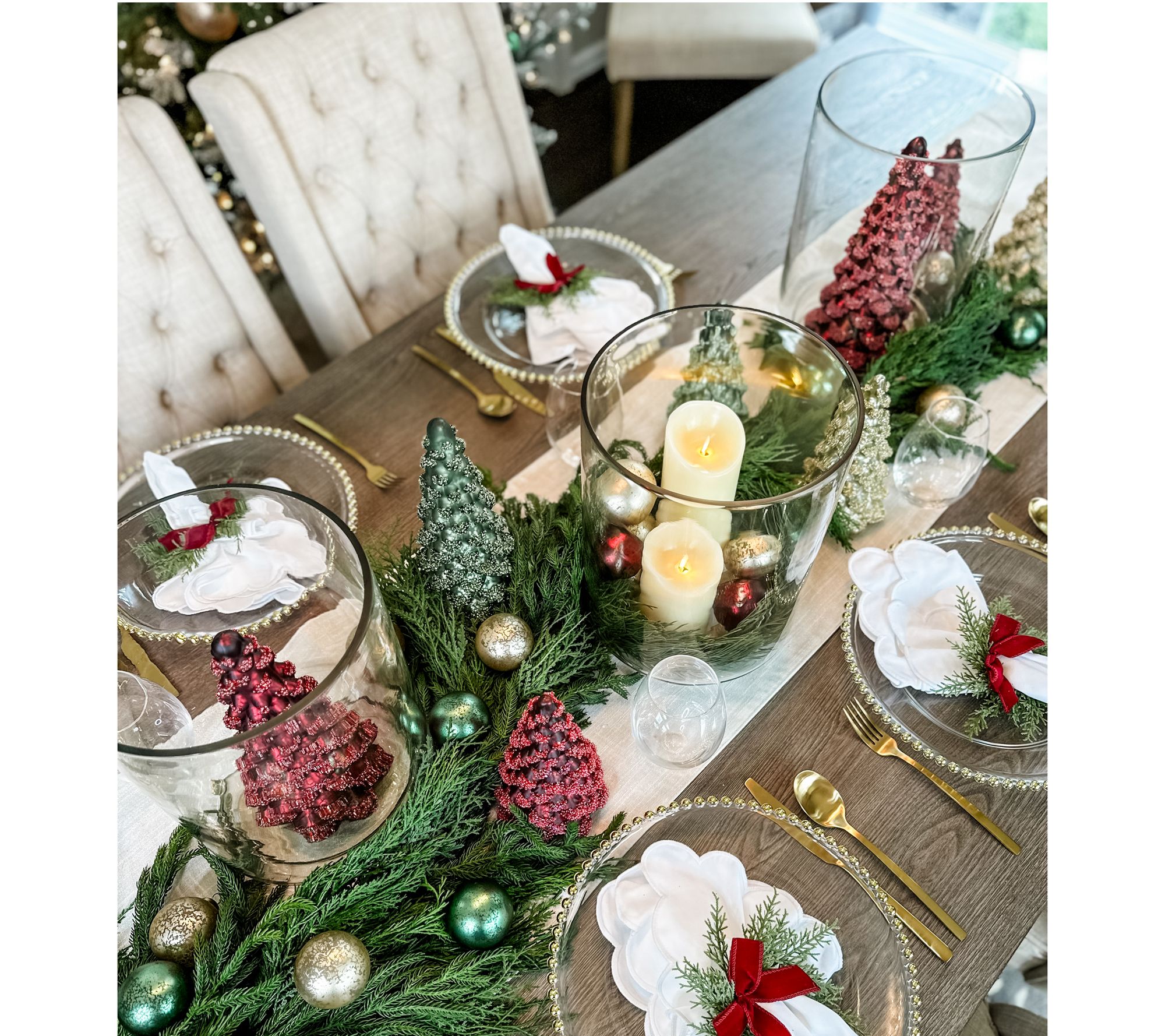 Simply Stunning 13" Oversized Blown Glass Hurricane by Janine Graff ...