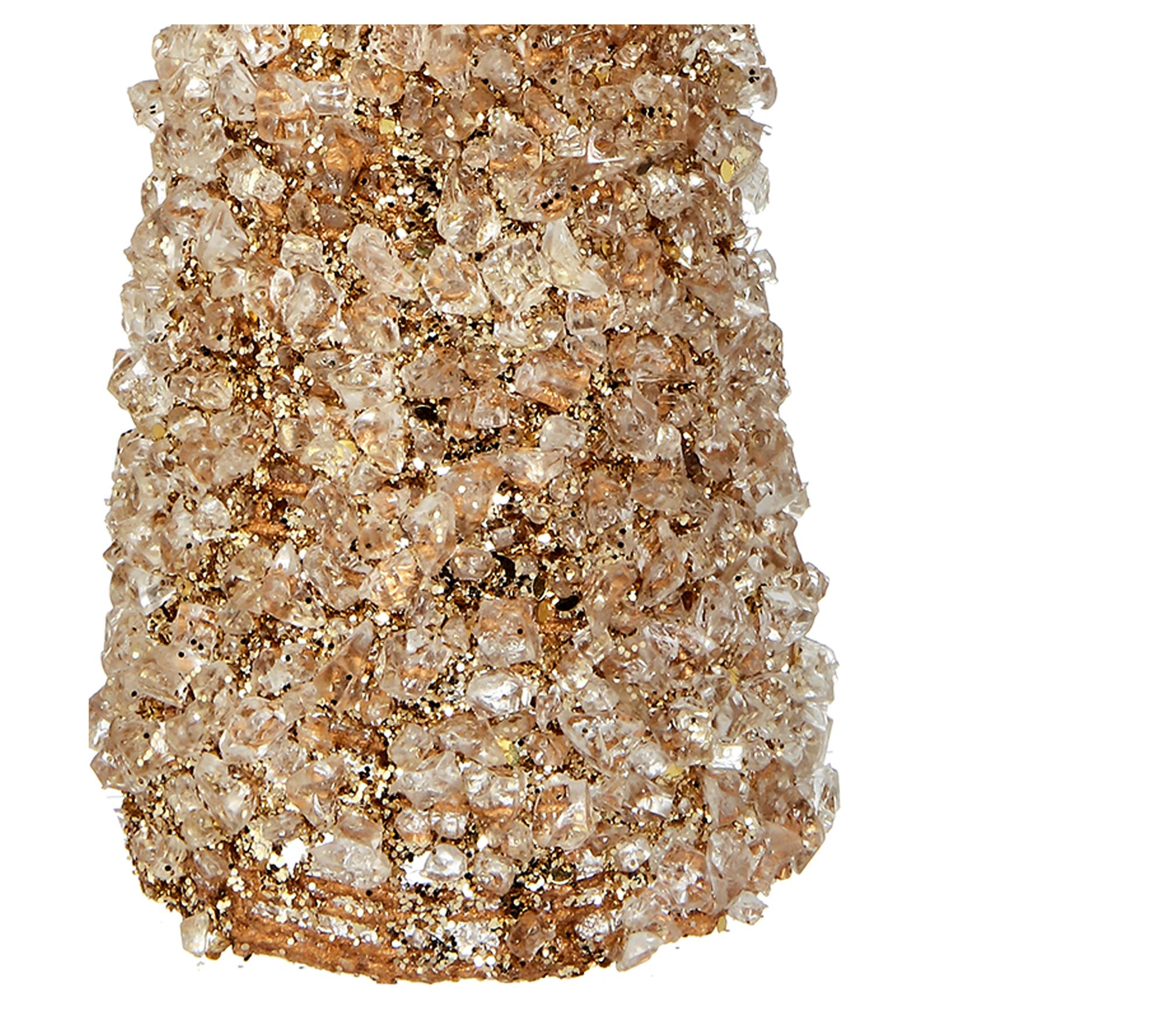 24" Chunky Iced Cone by Valerie - QVC.com