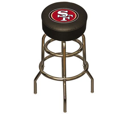 NFL San Francisco 49ers Bar Stool - QVC.com