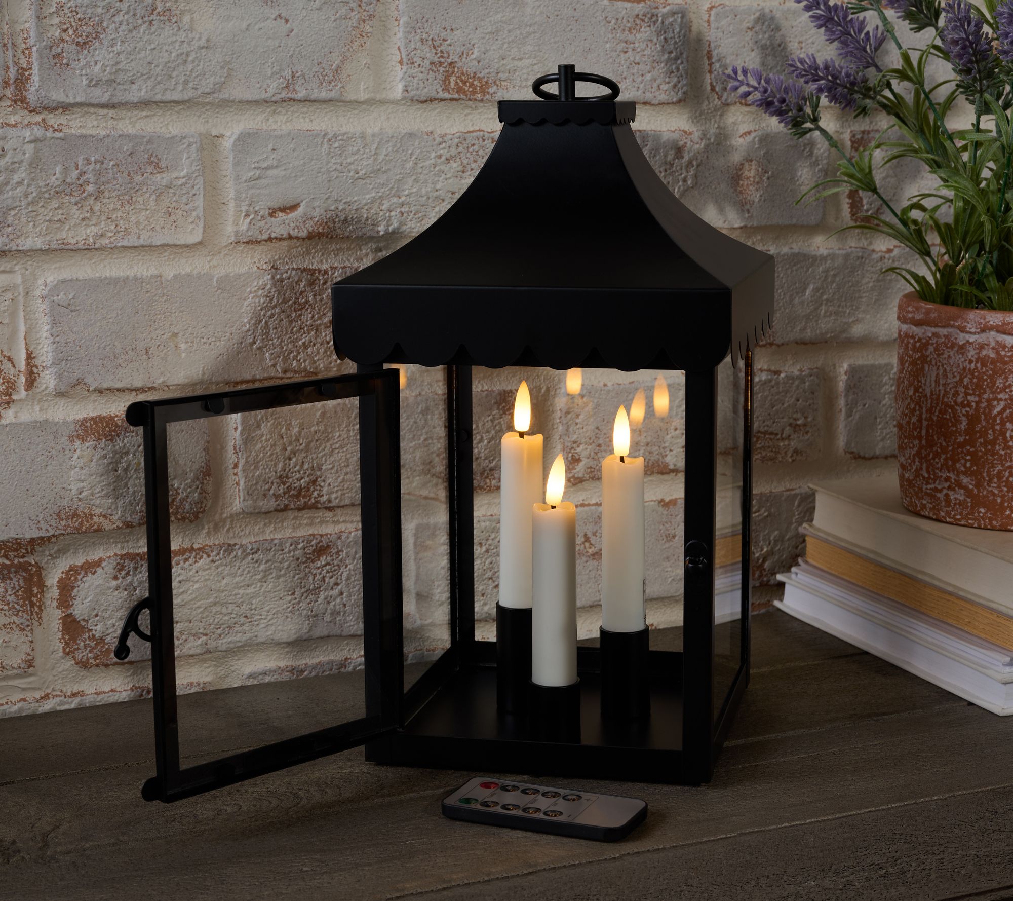 "As Is" Home Reflections Indoor/Outdoor Flameless Spring Lantern - QVC.com