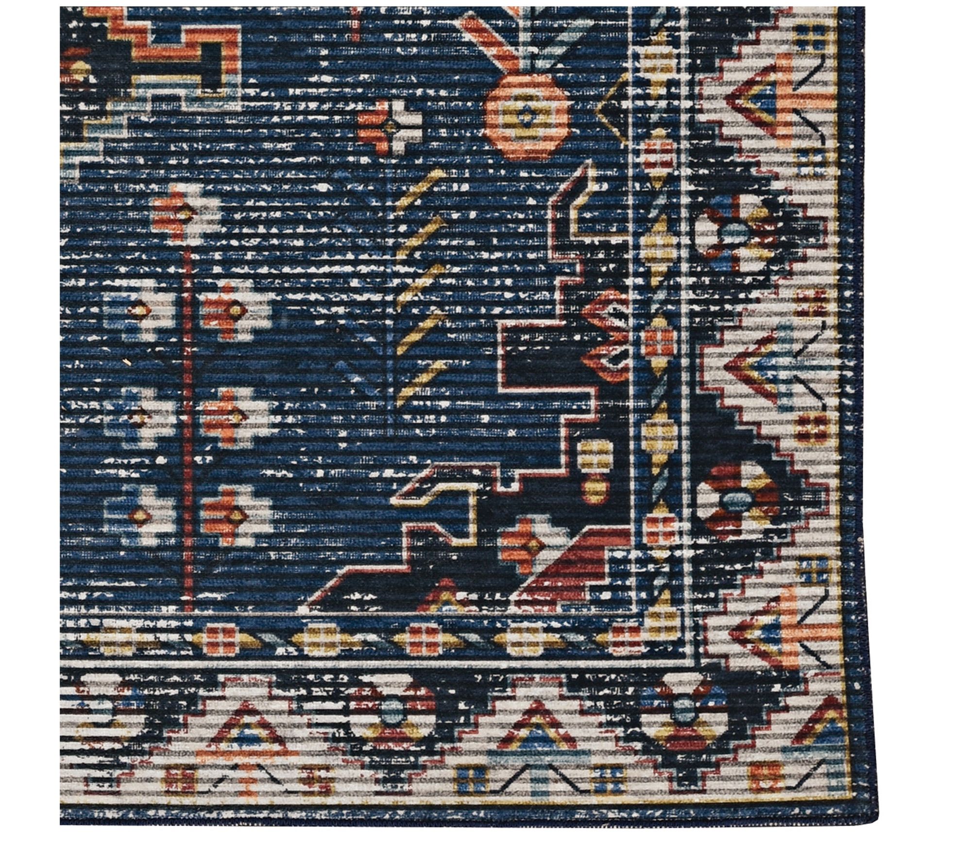 Linon Home Riley Washable 2x8 Non-Slip Decorative Rugs - QVC.com