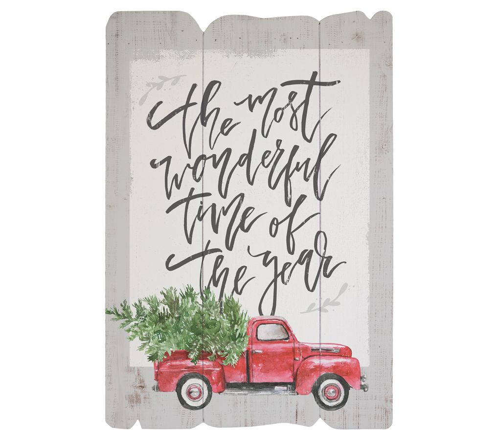 "Most Wonderful Time" Splendid Fence By Sincere Surroundings - QVC.com