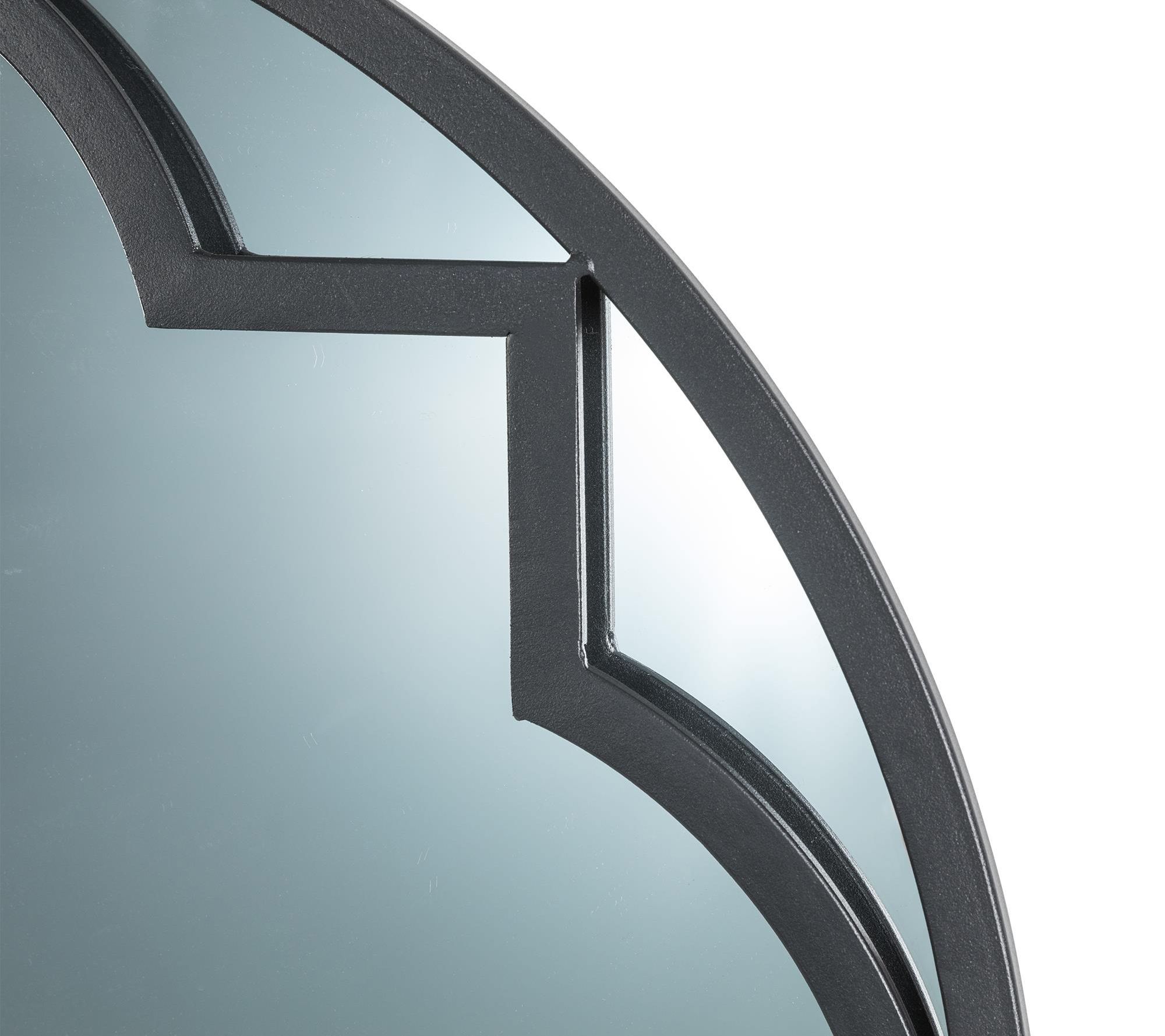 Glitzhome Art Deco Modern Fusion Wall Mirror - QVC.com