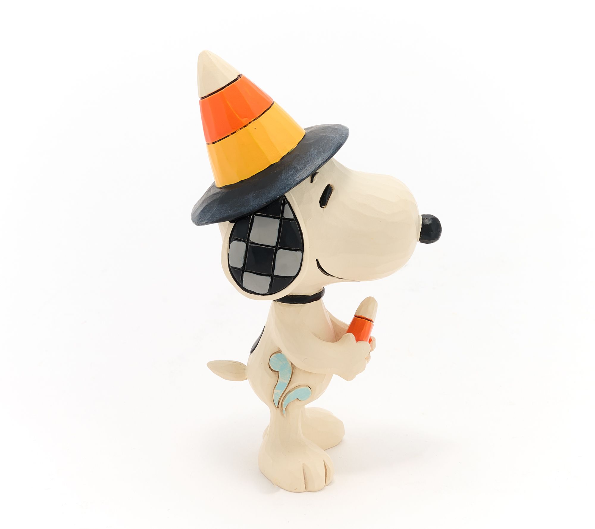 Jim Shore 4" Snoopy With Candy Corn Hat - QVC.com