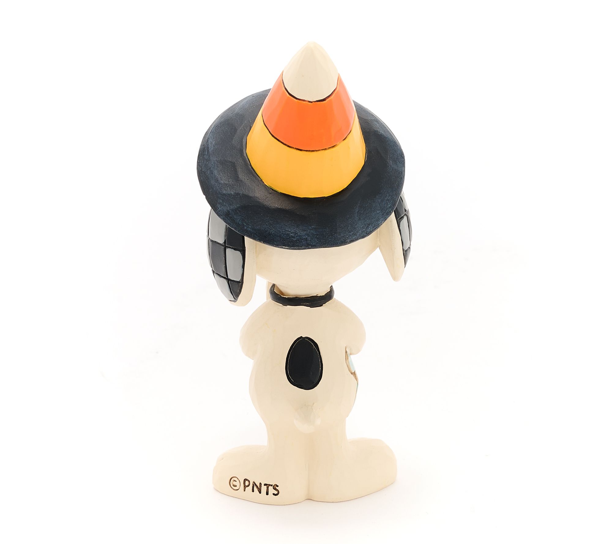 Jim Shore 4" Snoopy With Candy Corn Hat - QVC.com