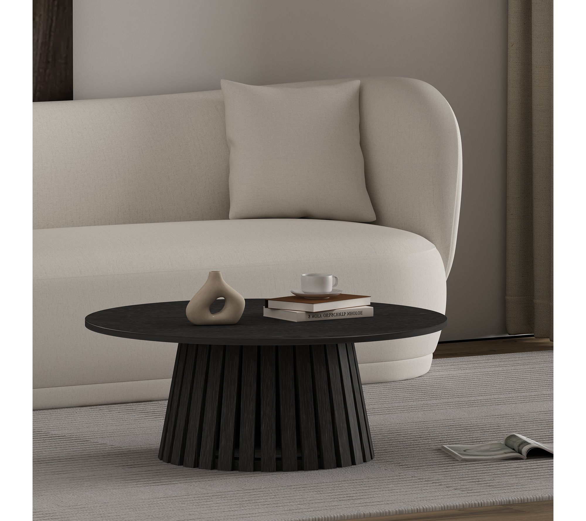 Manhattan Comfort Layla Coffee Table - QVC.com