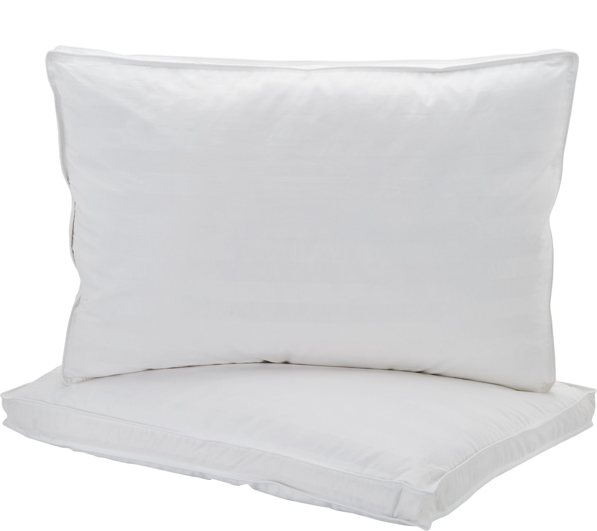 Northern Nights Set of 2 Standard Ultra Feather Pillows - QVC.com