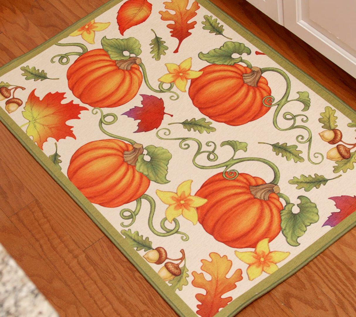 "As Is" Temp-tations Centertaining Seasonal 2'X3' Washable Rug - QVC.com