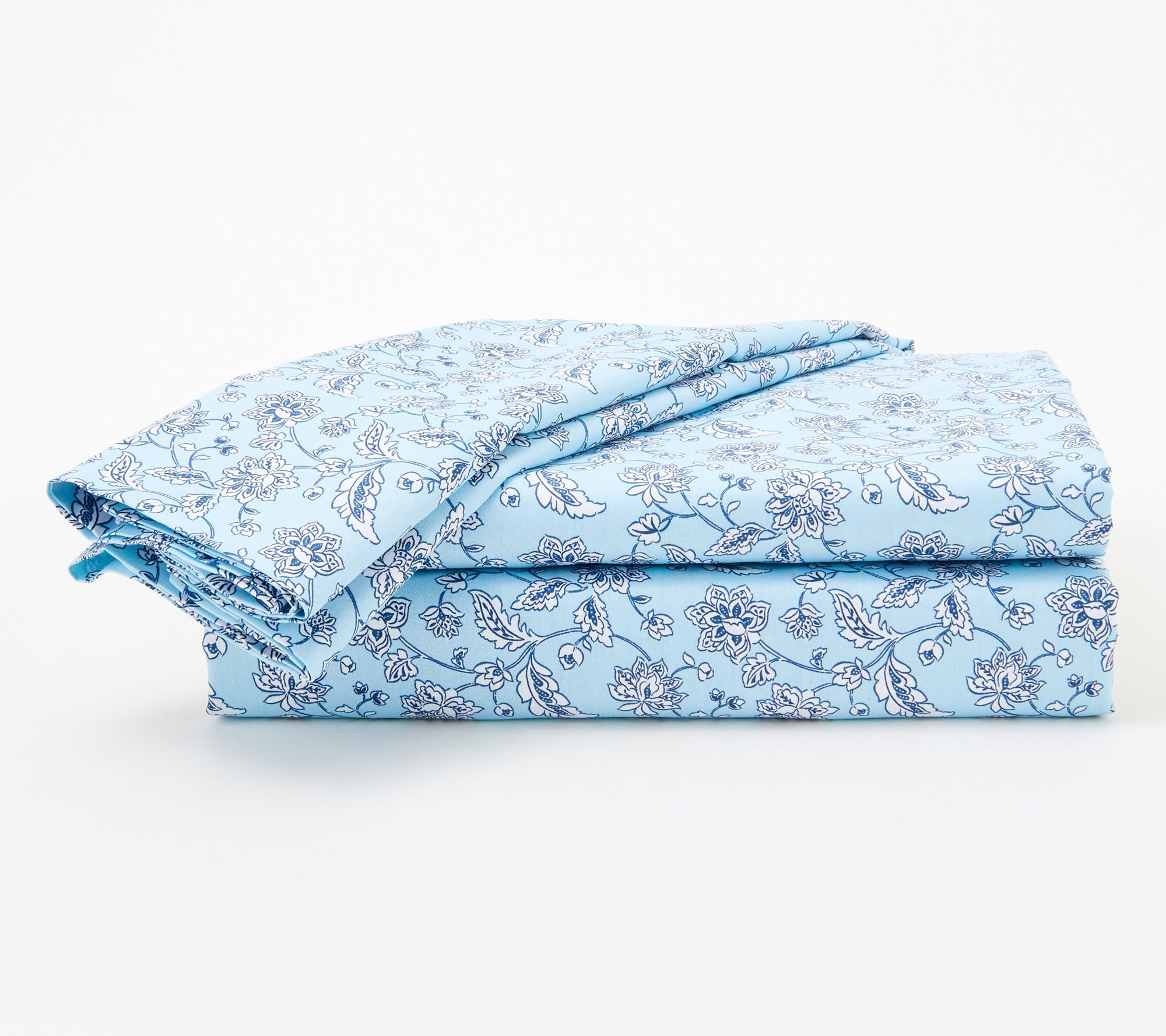 "As Is" Home Reflections Blend Sheet Set w/ Extra Cases - QVC.com