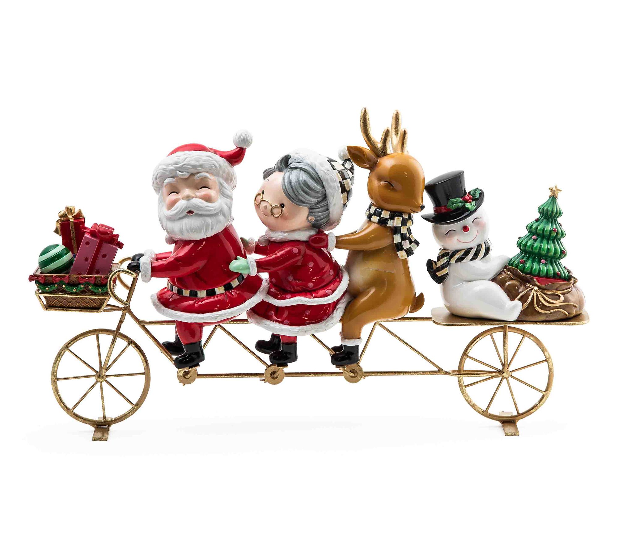 MacKenzie-Childs Granny Kitsch Santa and Company - QVC.com