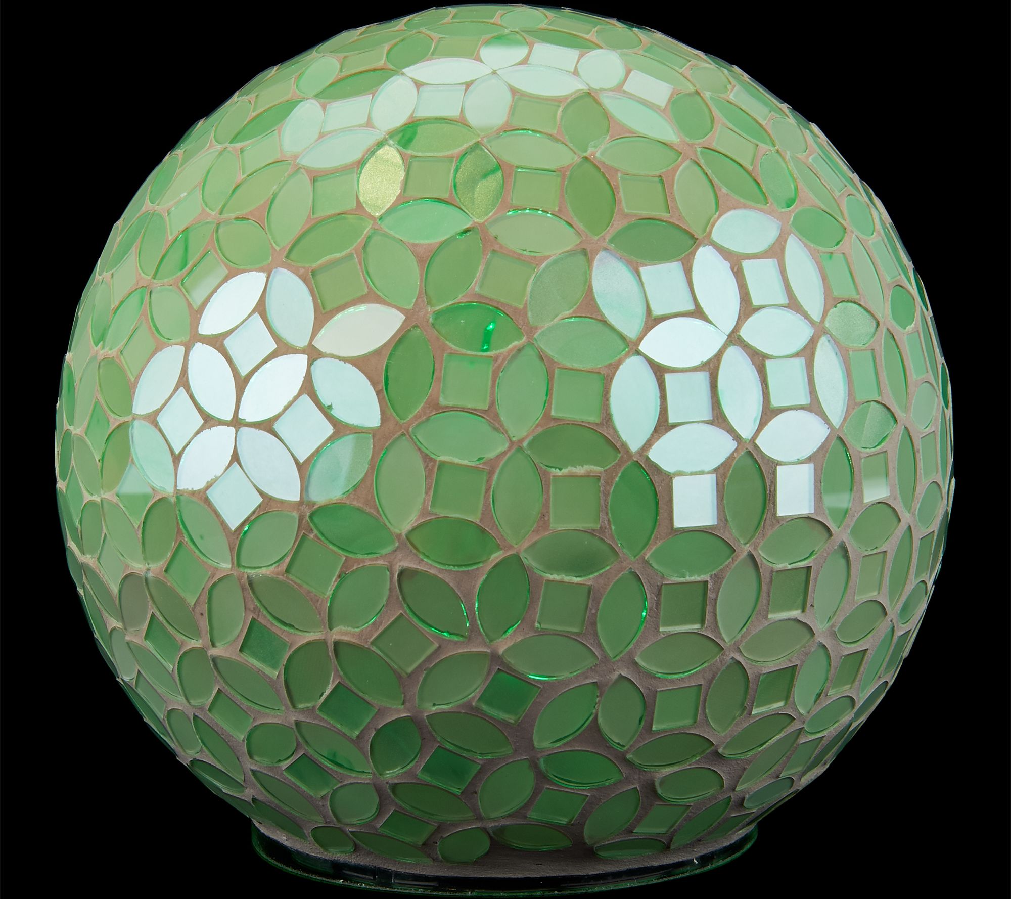 Mosaic Pearl Sphere with Multi-Function Light by Valerie - QVC.com