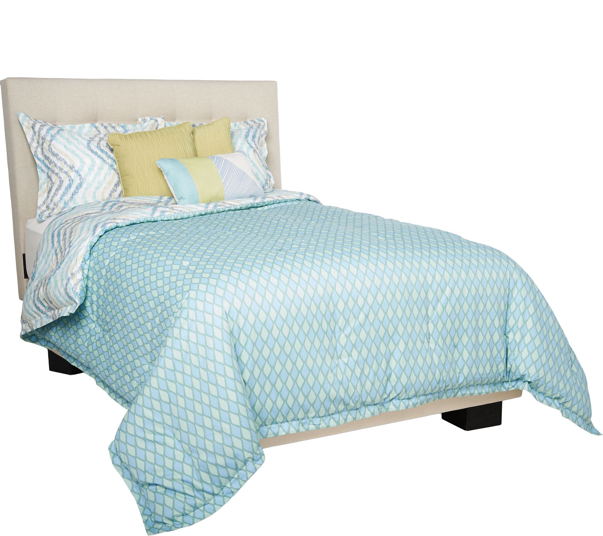 Scott Living Casadia 5 piece Reversible Twin Comforter Set - QVC.com