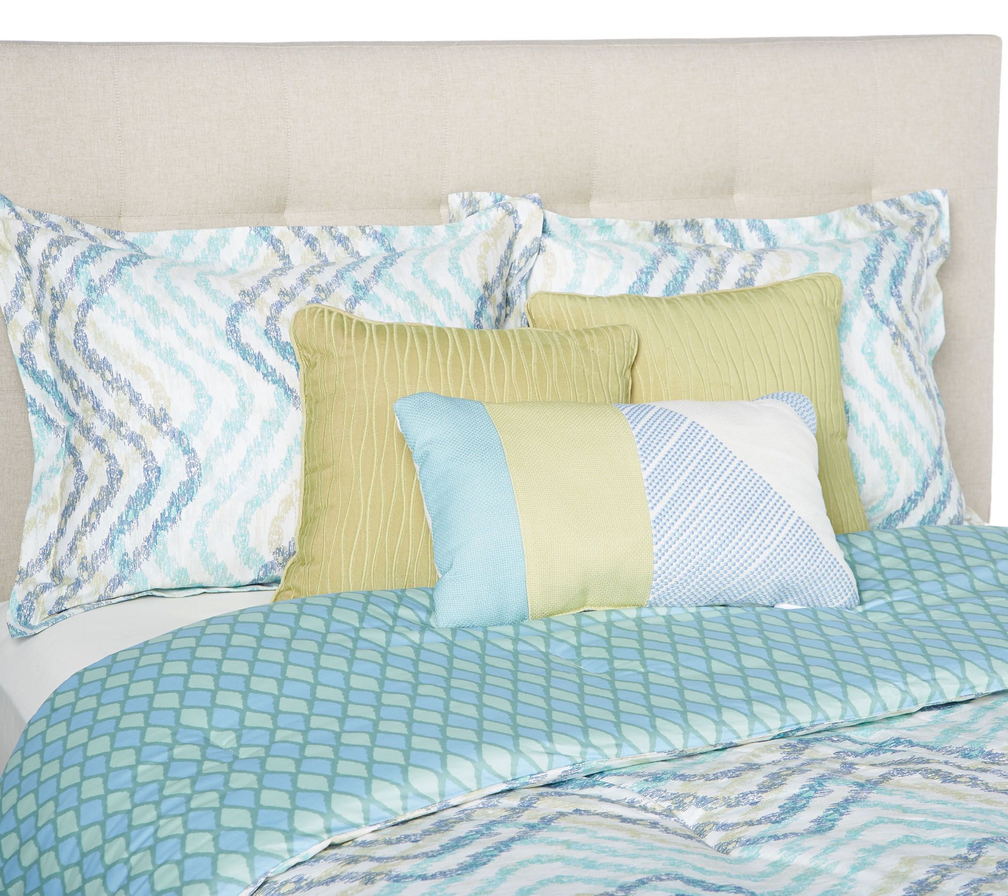 Scott Living Casadia 5 piece Reversible Twin Comforter Set - QVC.com