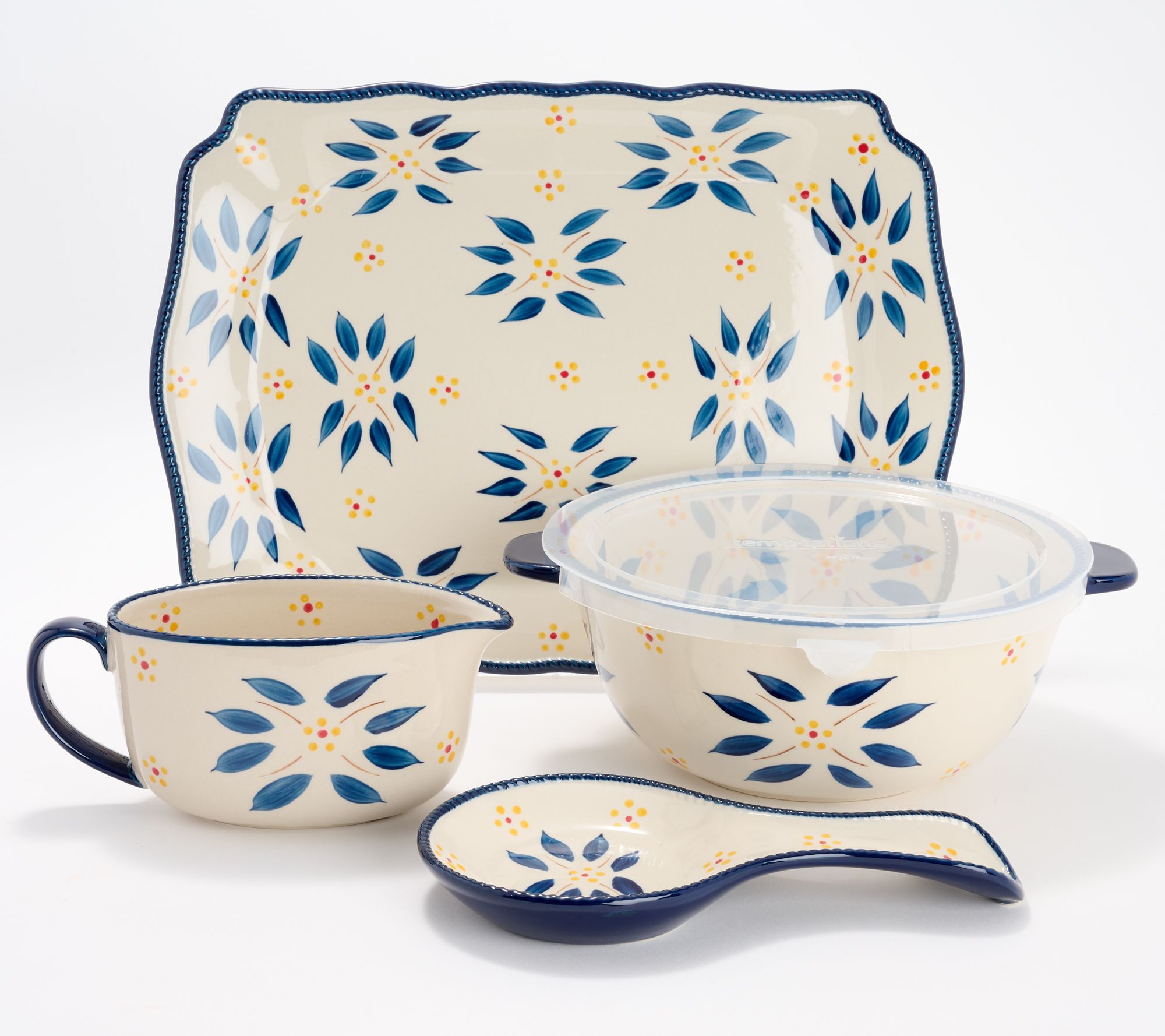 Temp-tations Old World 4-Piece Entertaining Essentials Set - QVC.com