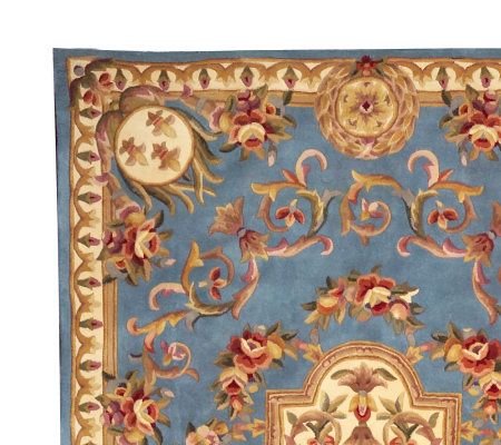 Royal Palace Jillian 5'3"X8'3" Handmade Wool Rug - QVC.com
