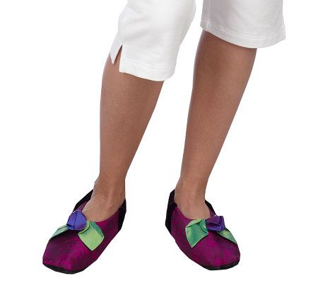Goody Goody Bon Bon Slippers with Flower Detail - QVC.com