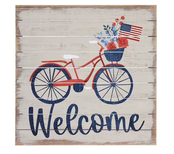 Sincere Surroundings 14" Welcome Bike Perfect Pallet - QVC.com