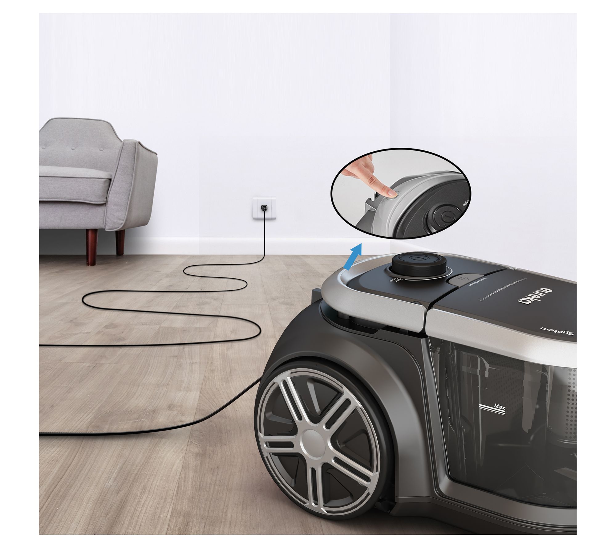 Eureka NEN180 Bagless Canister Vacuum - QVC.com