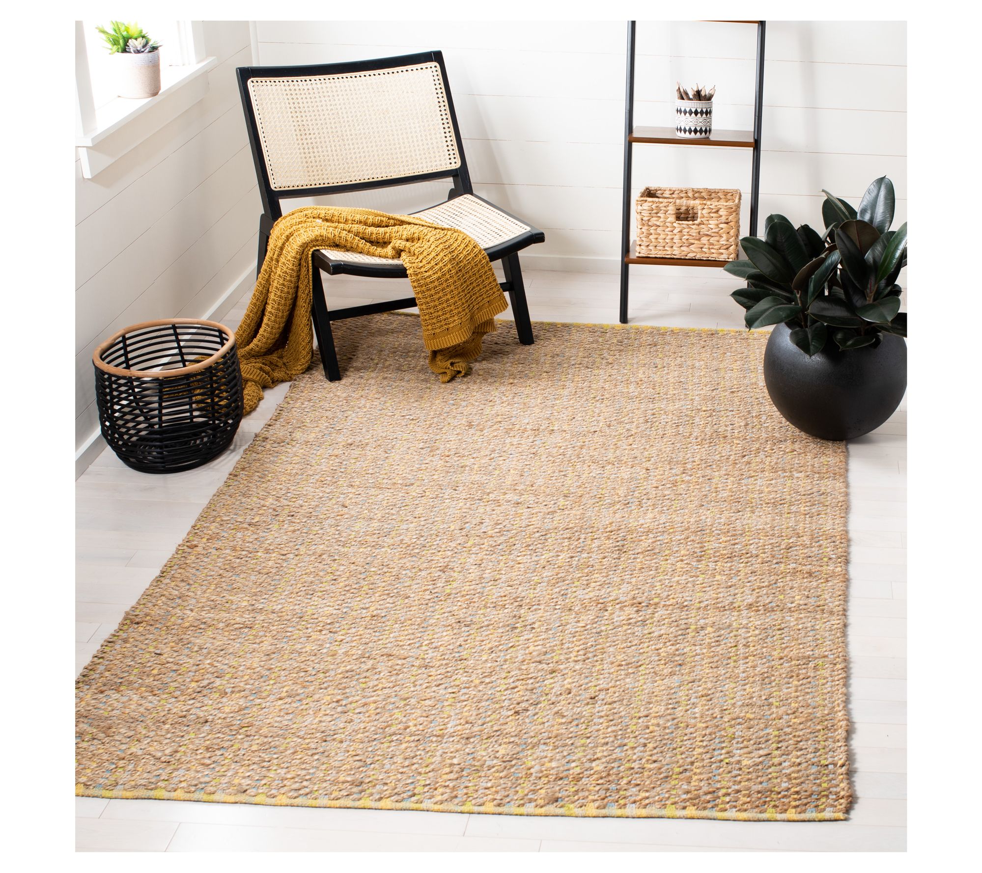Cape Cod Sunlit Shore 4' x 6' Jute Rug by Valerie - QVC.com