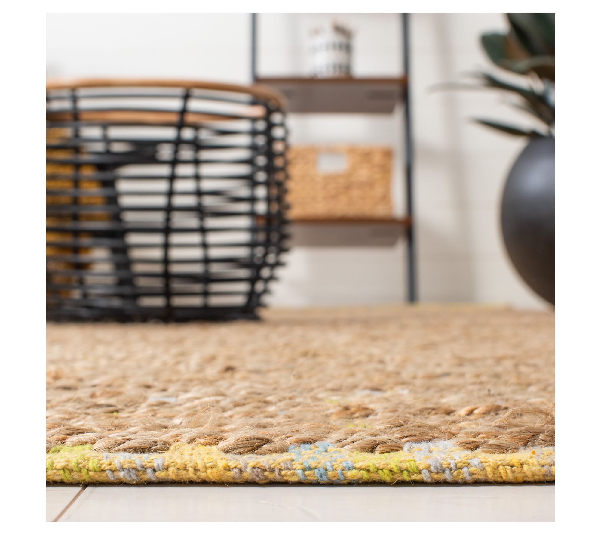 Cape Cod Sunlit Shore 4' x 6' Jute Rug by Valerie - QVC.com