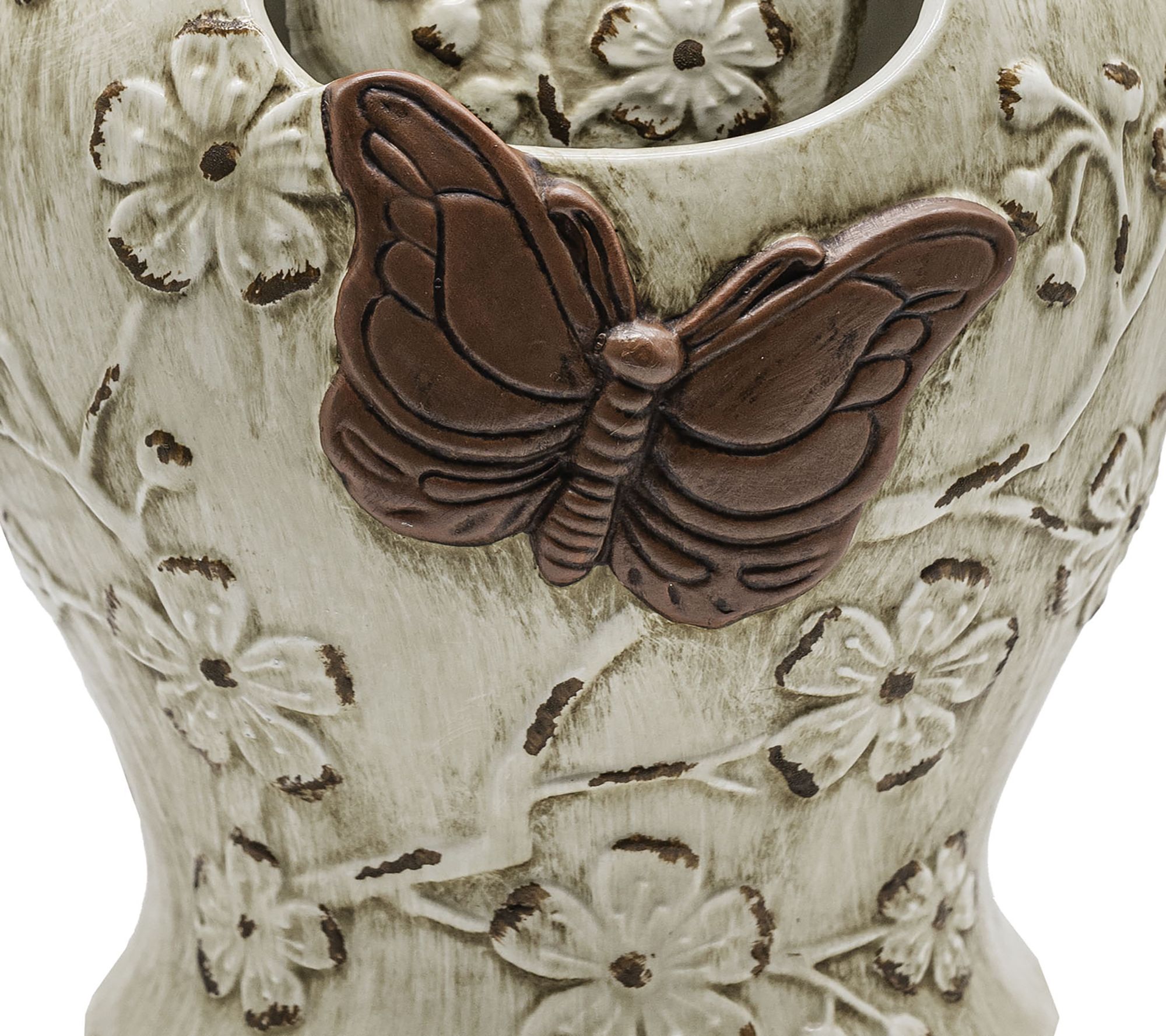 Florence Butterfly Fountain by Valerie - QVC.com
