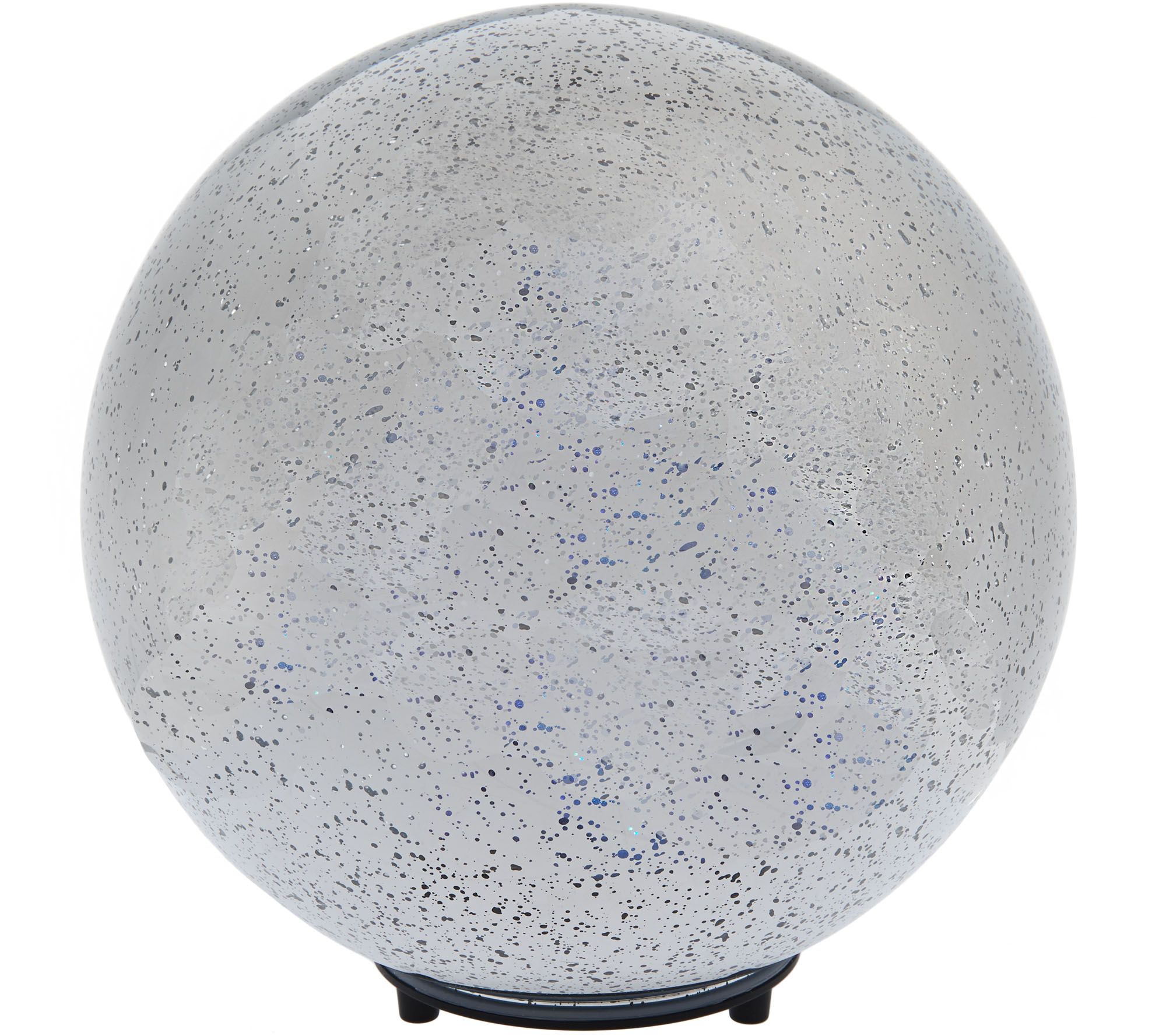 8" Illuminated Mercury Glass Indoor/Outdoor Wireless Sphere by Valerie ...