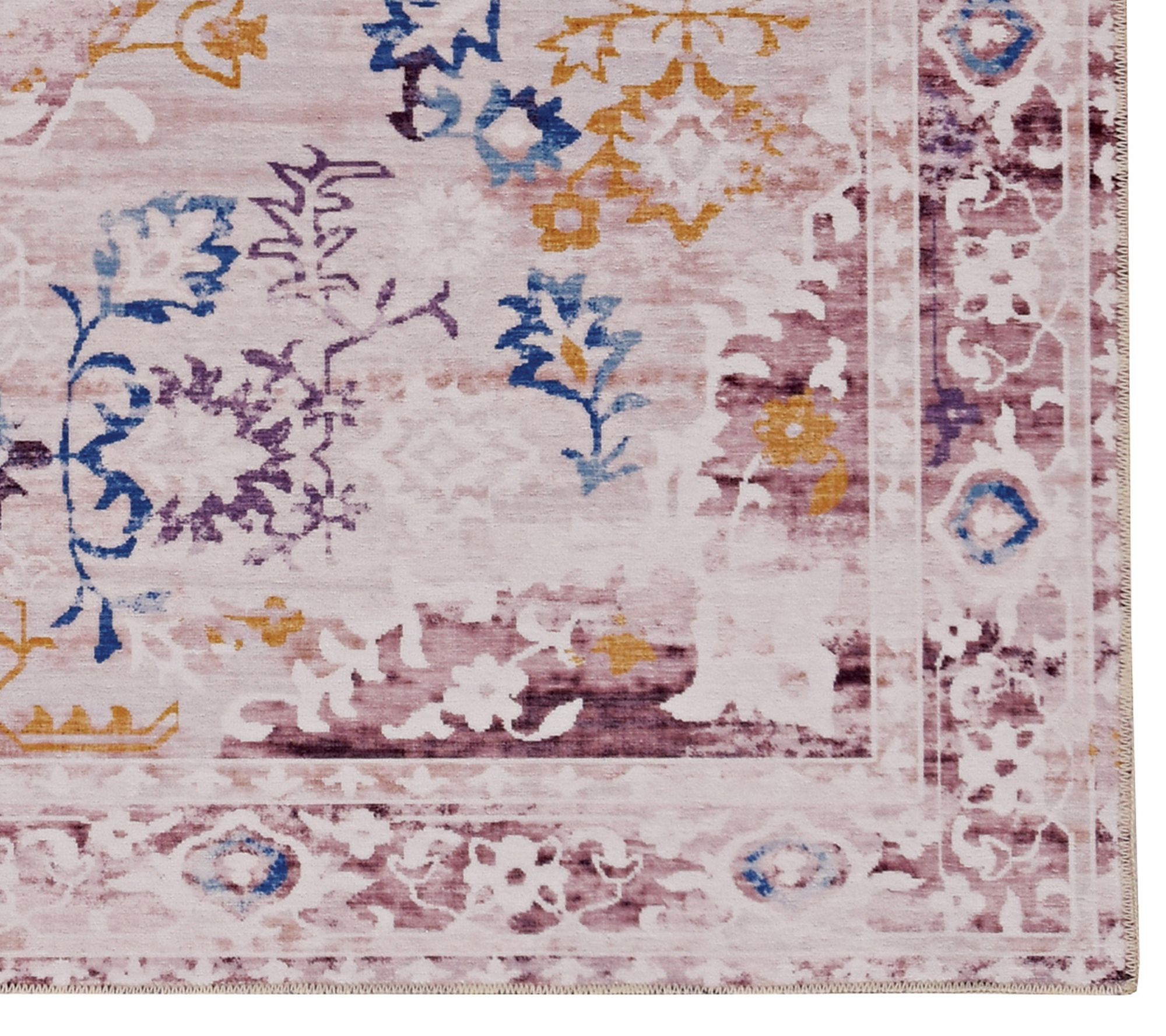 Linon Home Jax Washable 3'x5' Non-Slip Decorative Rug - QVC.com