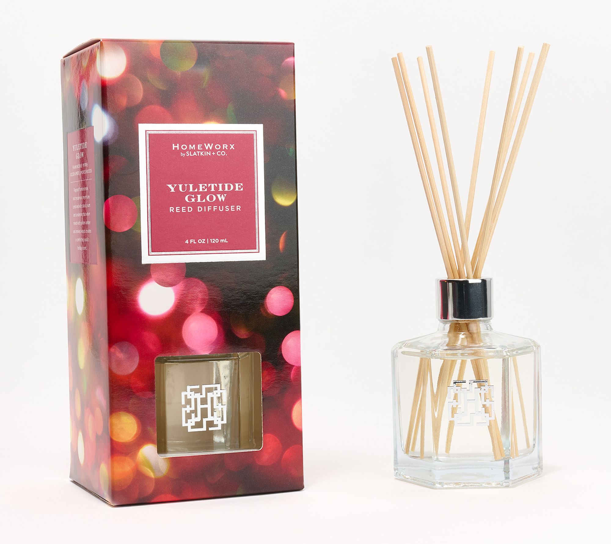 "As Is" HomeWorx by Slatkin & Co. S/2 Yuletide Reed Diffusers - QVC.com