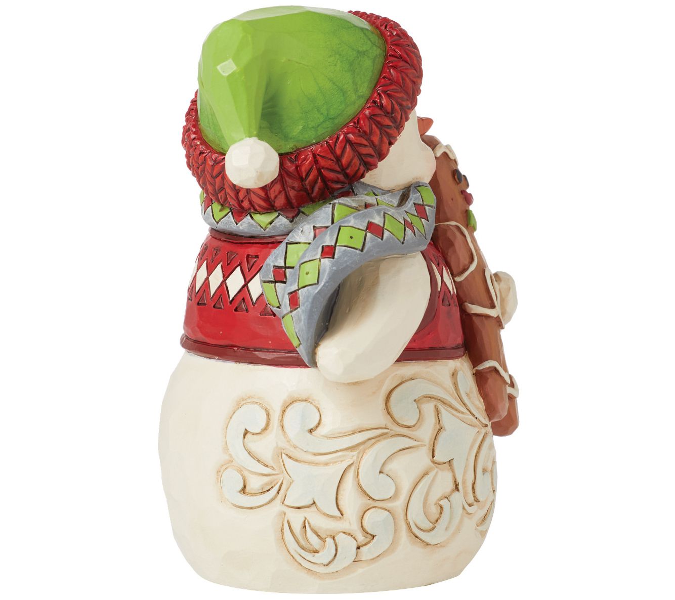 Jim Shore Mini Snowman Gingerbread Fig - QVC.com