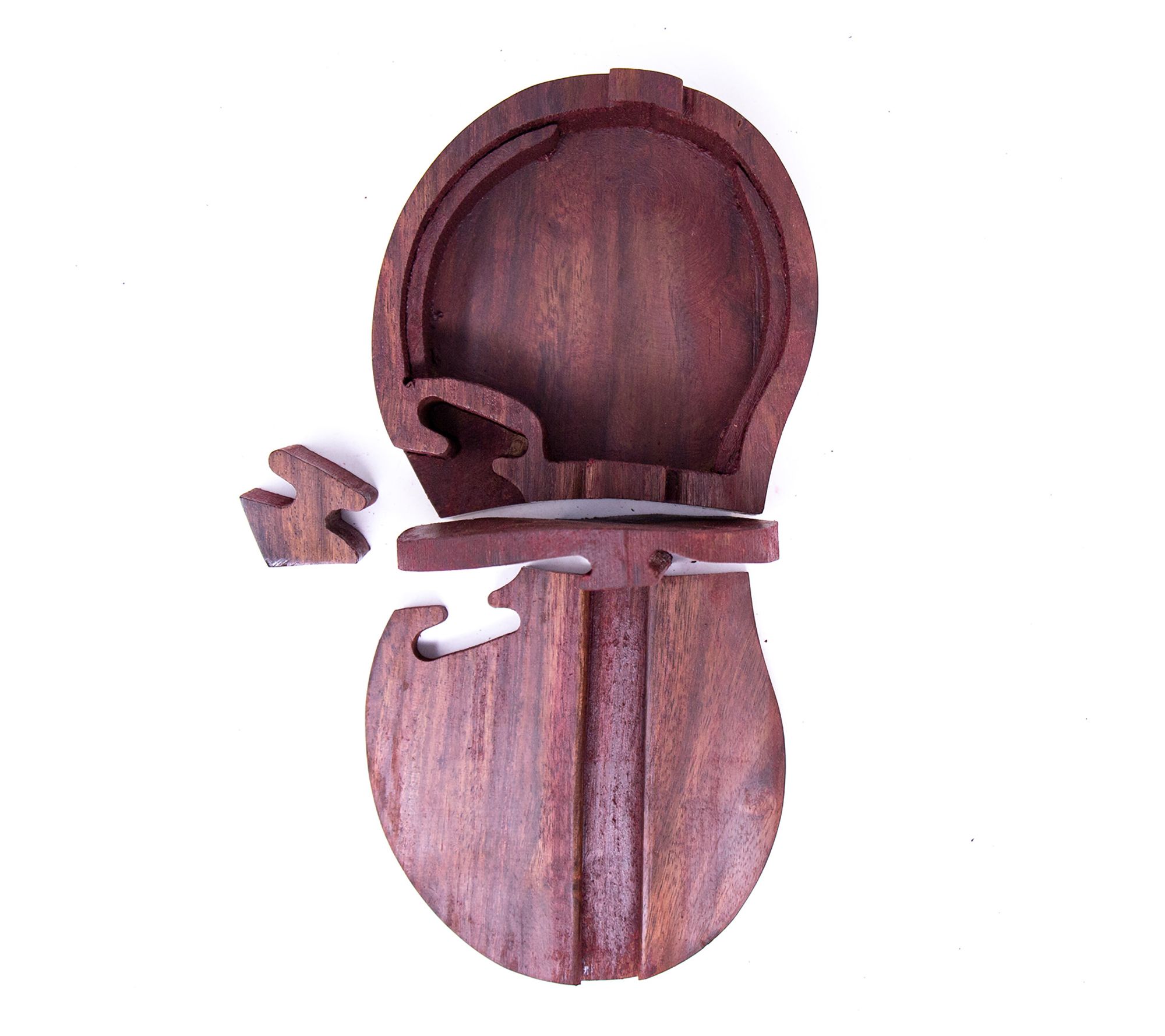 Global Crafts Handmade Nativity Scene Sheesham Wood Puzzle Box - QVC.com