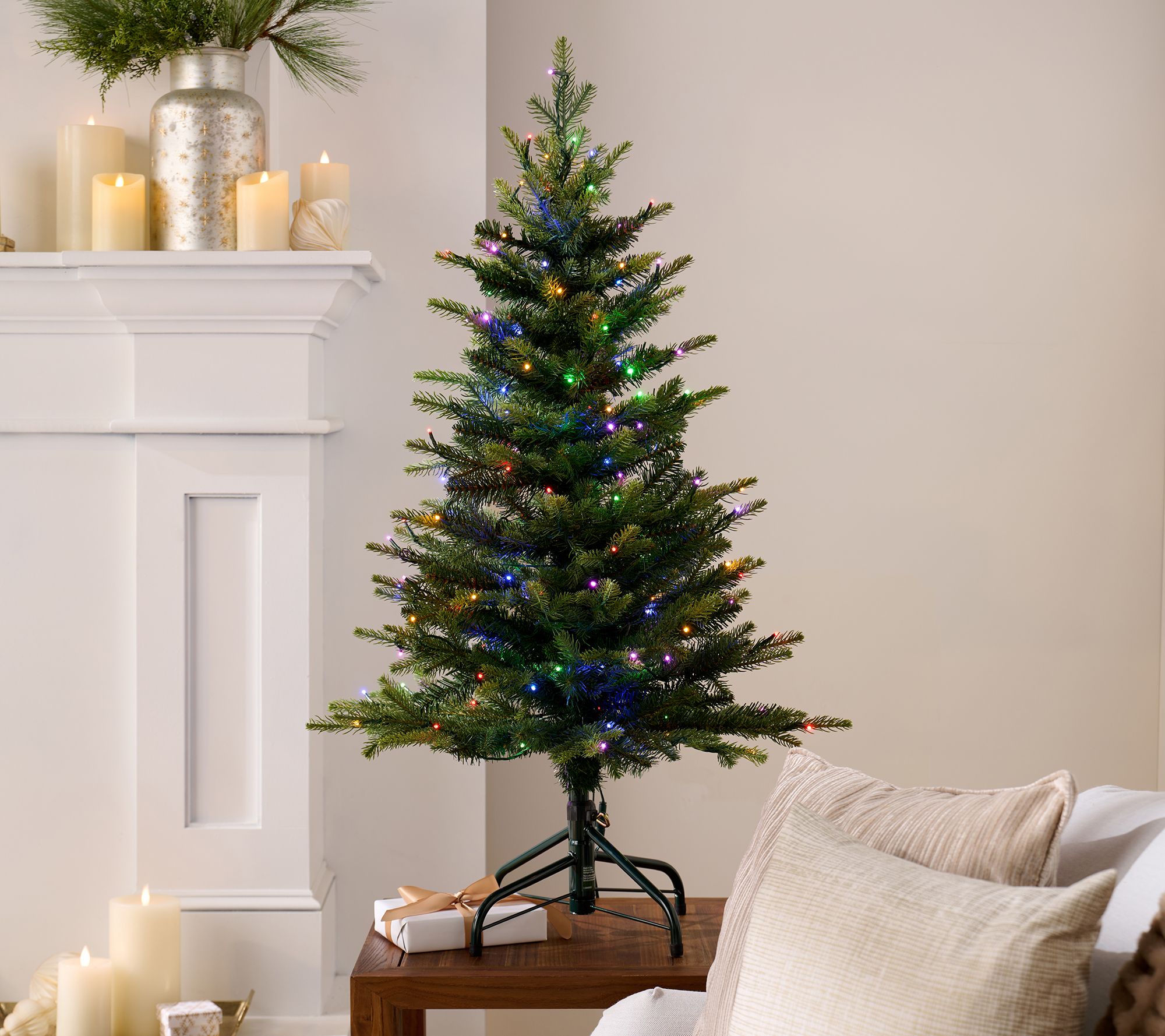 "As Is" Bethlehem Lights 3.5' Micro LED Tree w/ Storage Bag - QVC.com