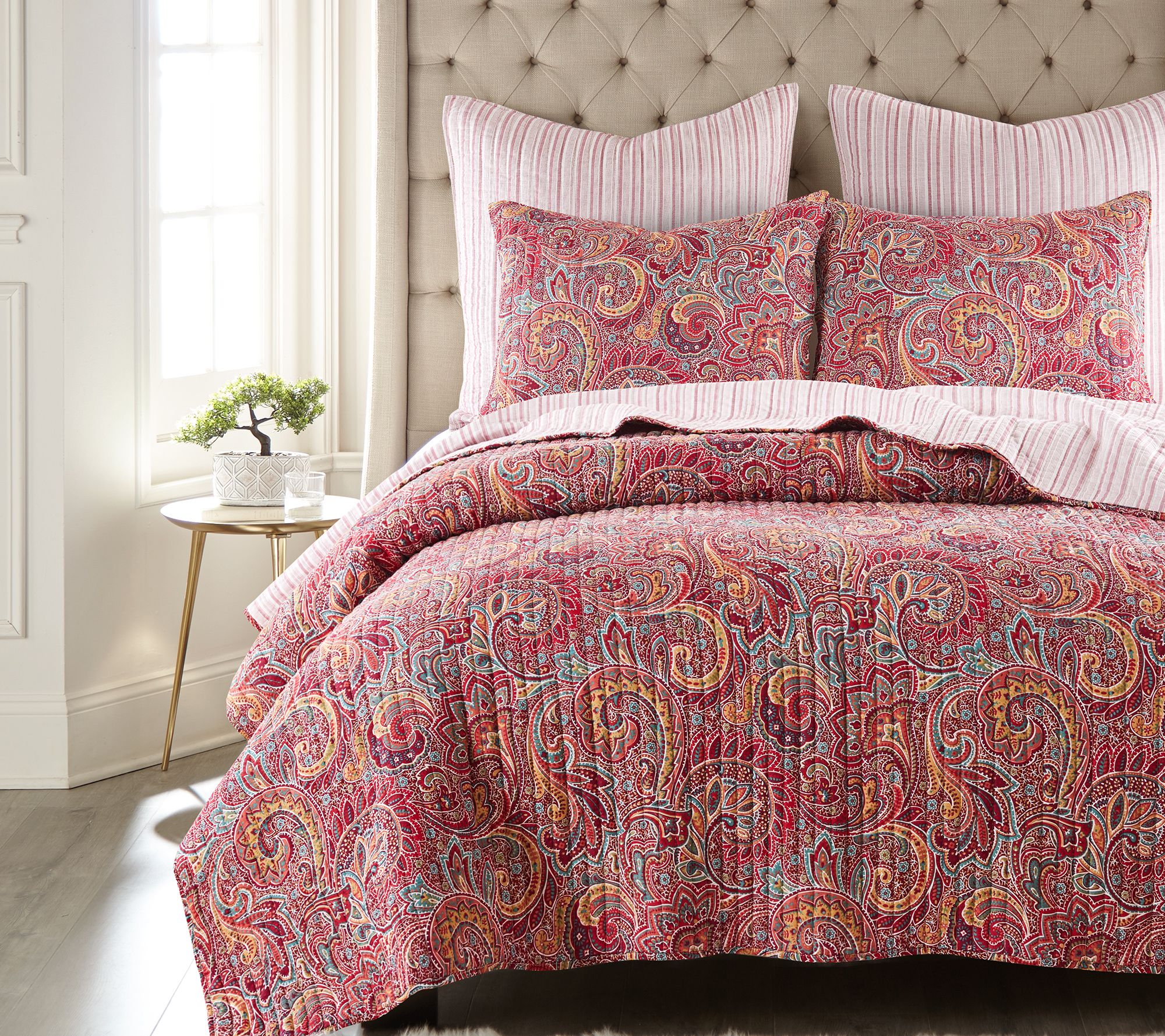 Levtex Home Kimpton 3-Piece Full/Queen Quilt Set - QVC.com