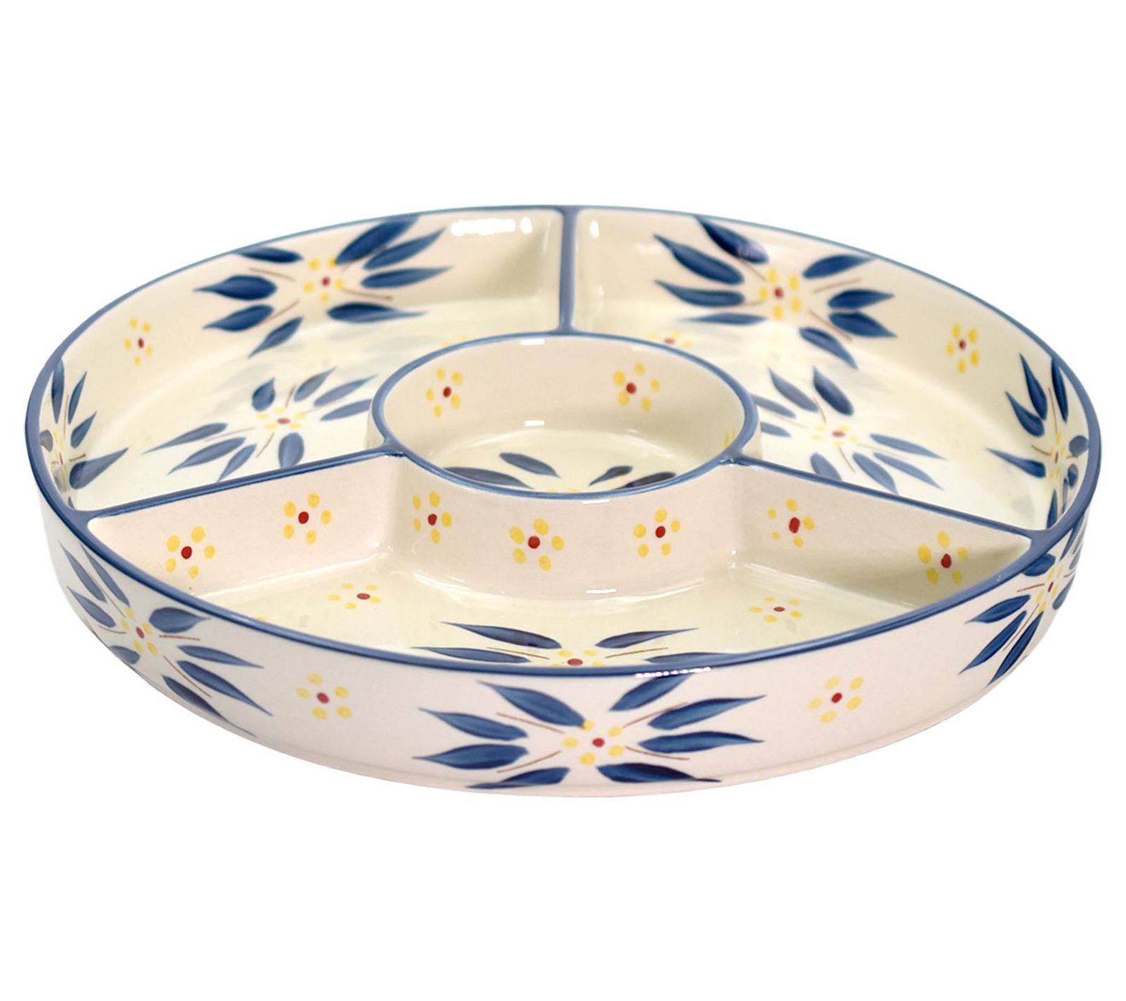 Temp-tations Old World 12" Divided Serving Baker - QVC.com