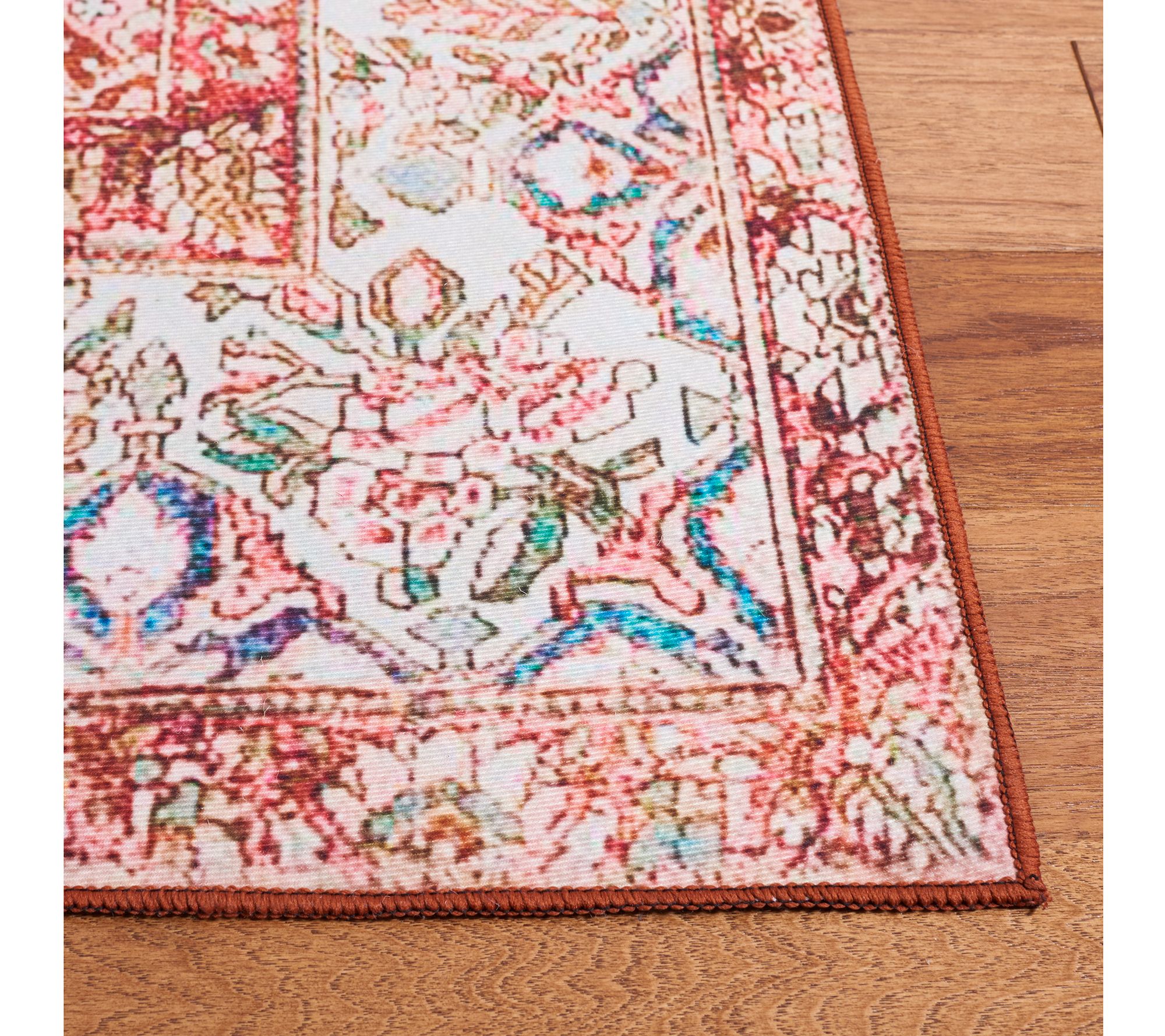 Safavieh Tucson 122 Machine Washable 2'-6" X 8' Rug - QVC.com