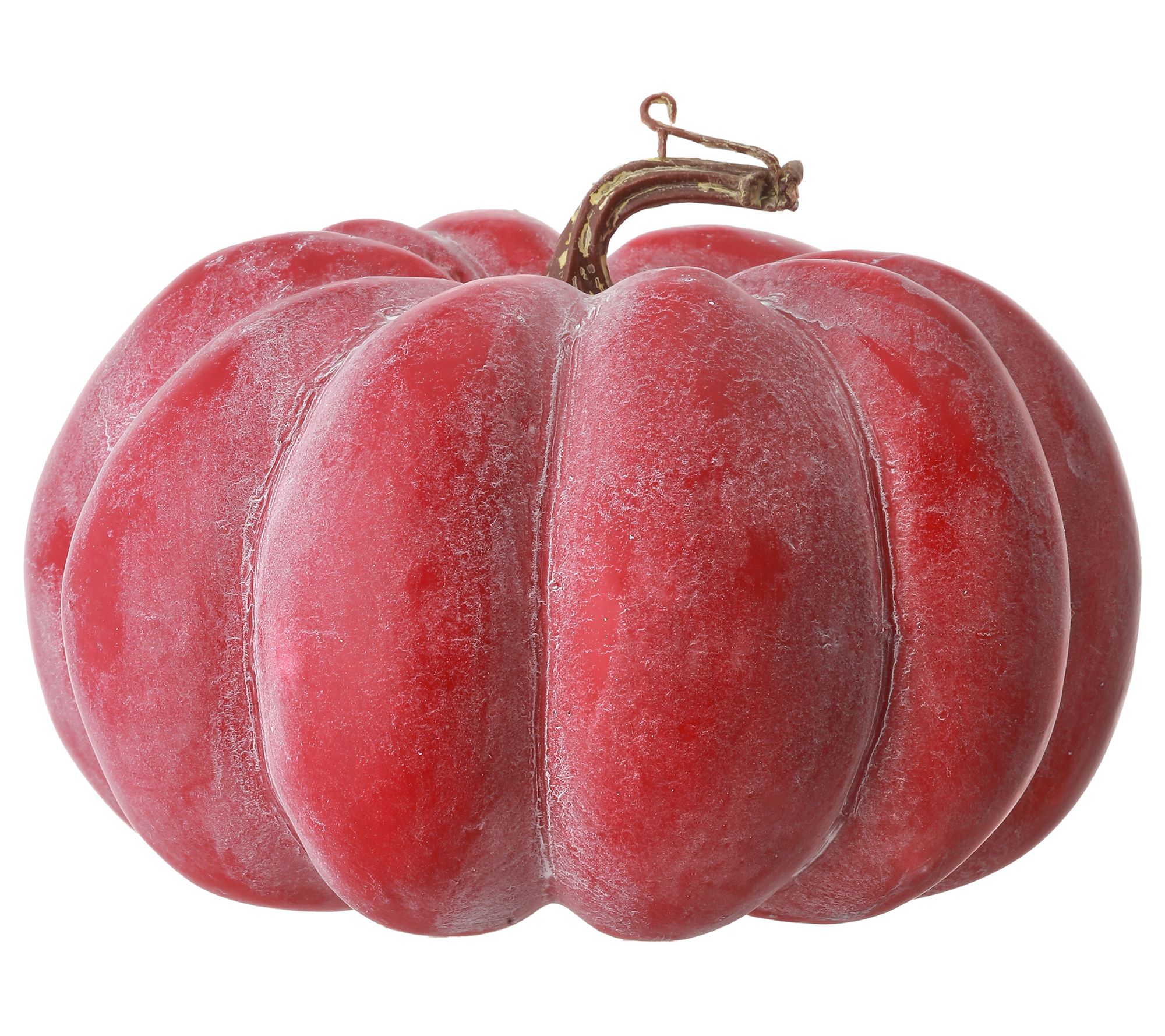 Valerie Parr Hill 8" Weathered Pumpkin With Stem - QVC.com