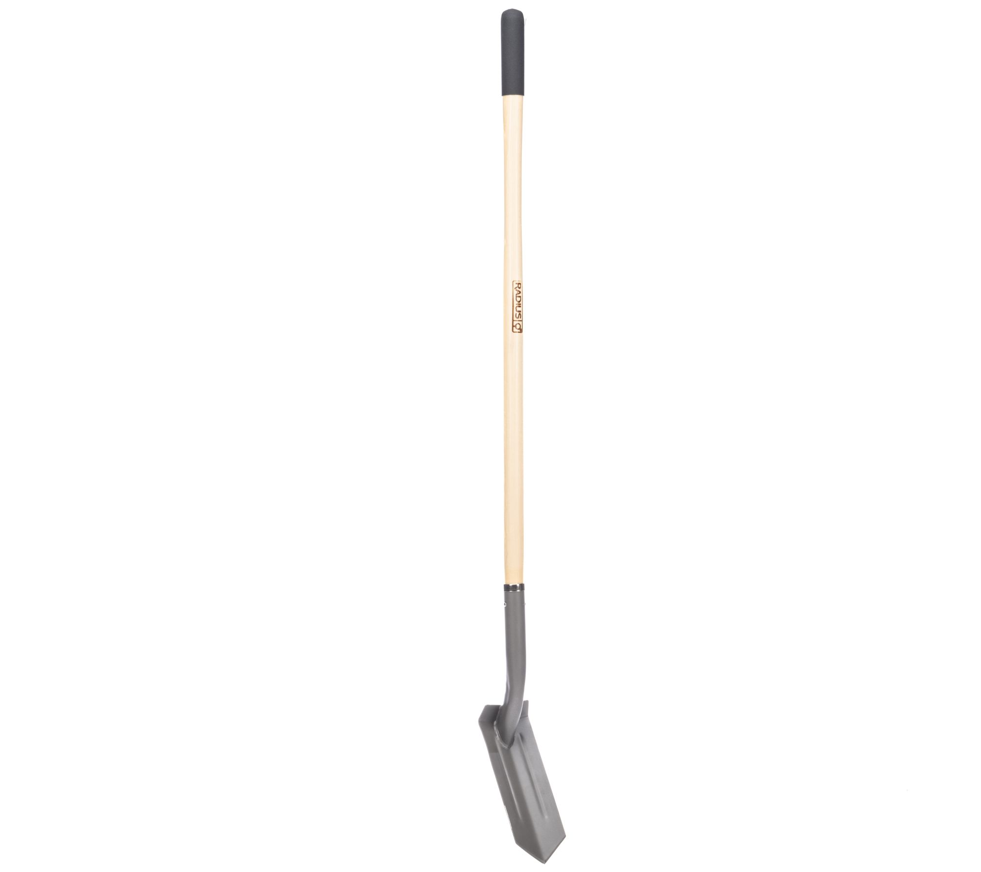 Radius Garden Premium 58" Long Handle Trench Spade Wood Shaft - QVC.com