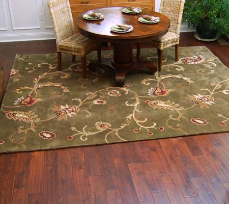 Royal Palace Paisley Persian 8'x10' Handmade Wool Rug - QVC.com