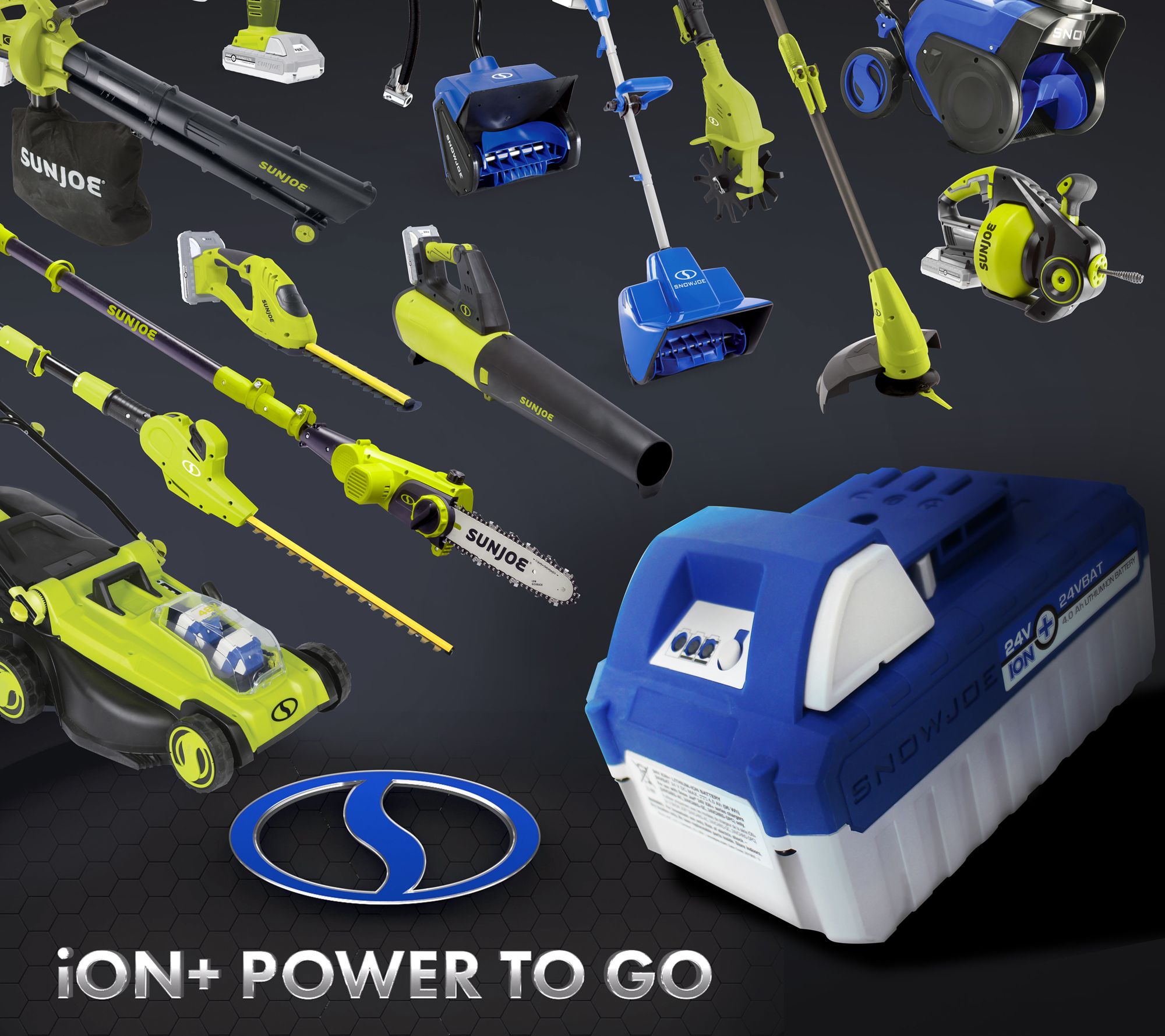 Sun Joe 24-Volt 2.5-Ah Lithium-Ion Battery - QVC.com