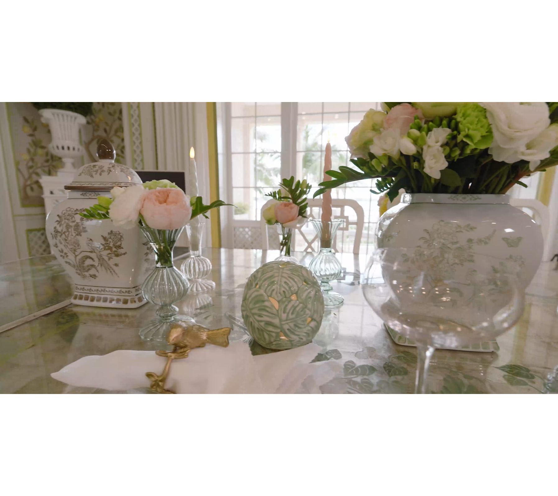 Mrs. H by Dee Hilfiger 13" Porcelain Ginger Jar - QVC.com