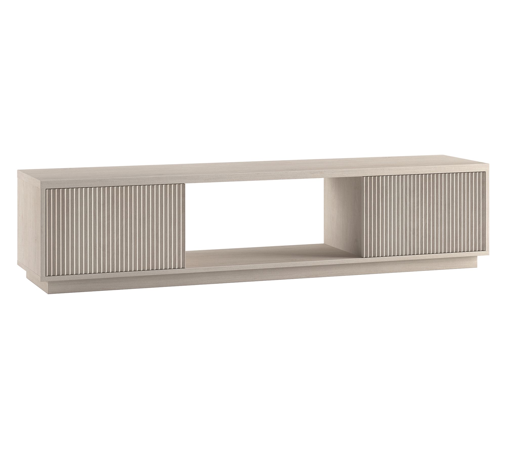 Hudson&Canal Dorian Rectangular TV Stand for TV's up to 78" - QVC.com