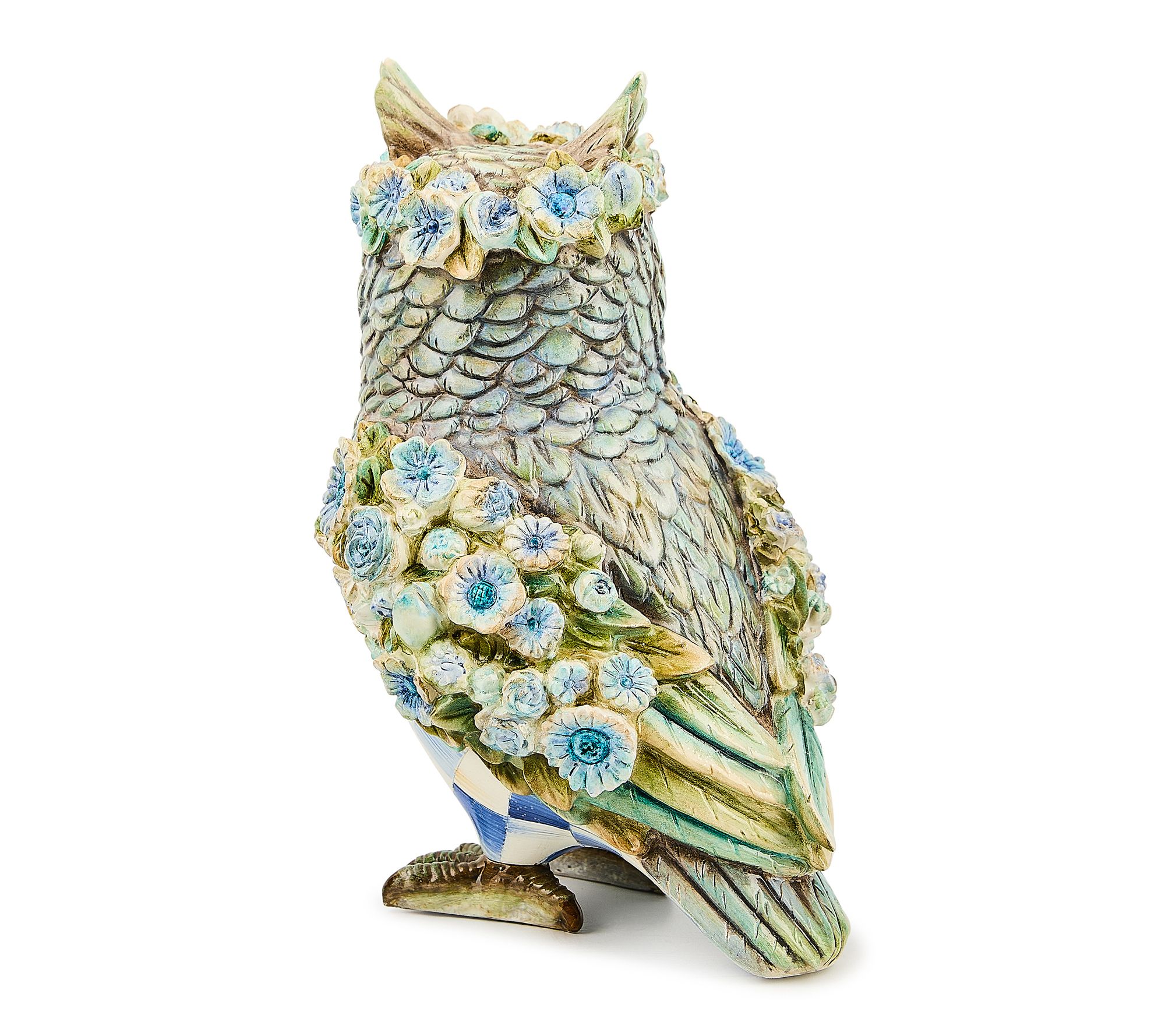 MacKenzie-Childs Royal Autumn Owl Figurine - QVC.com