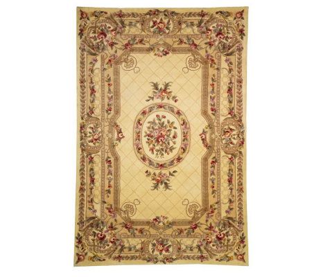 Royal Palace Windsor 6' x 9' Handmade Wool Rug - QVC.com